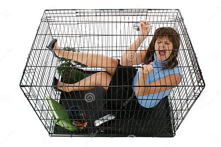 Caged stock image. Image of head, internet, stress, expression - 1688103