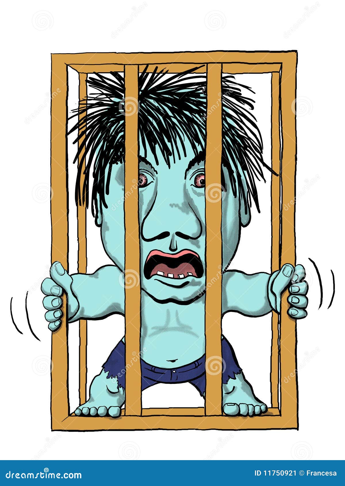 Angry Troll Cartoon Vector | CartoonDealer.com #84768961