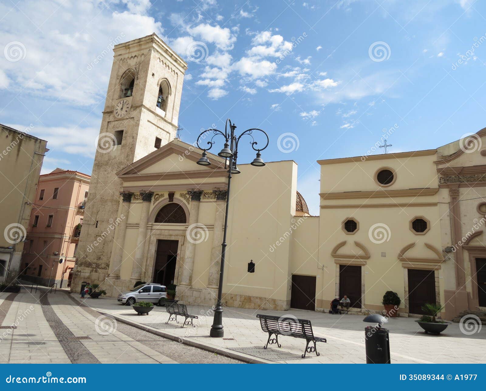 Cagliari stock photo. Image of houses, stone, walls, medieval - 35089344