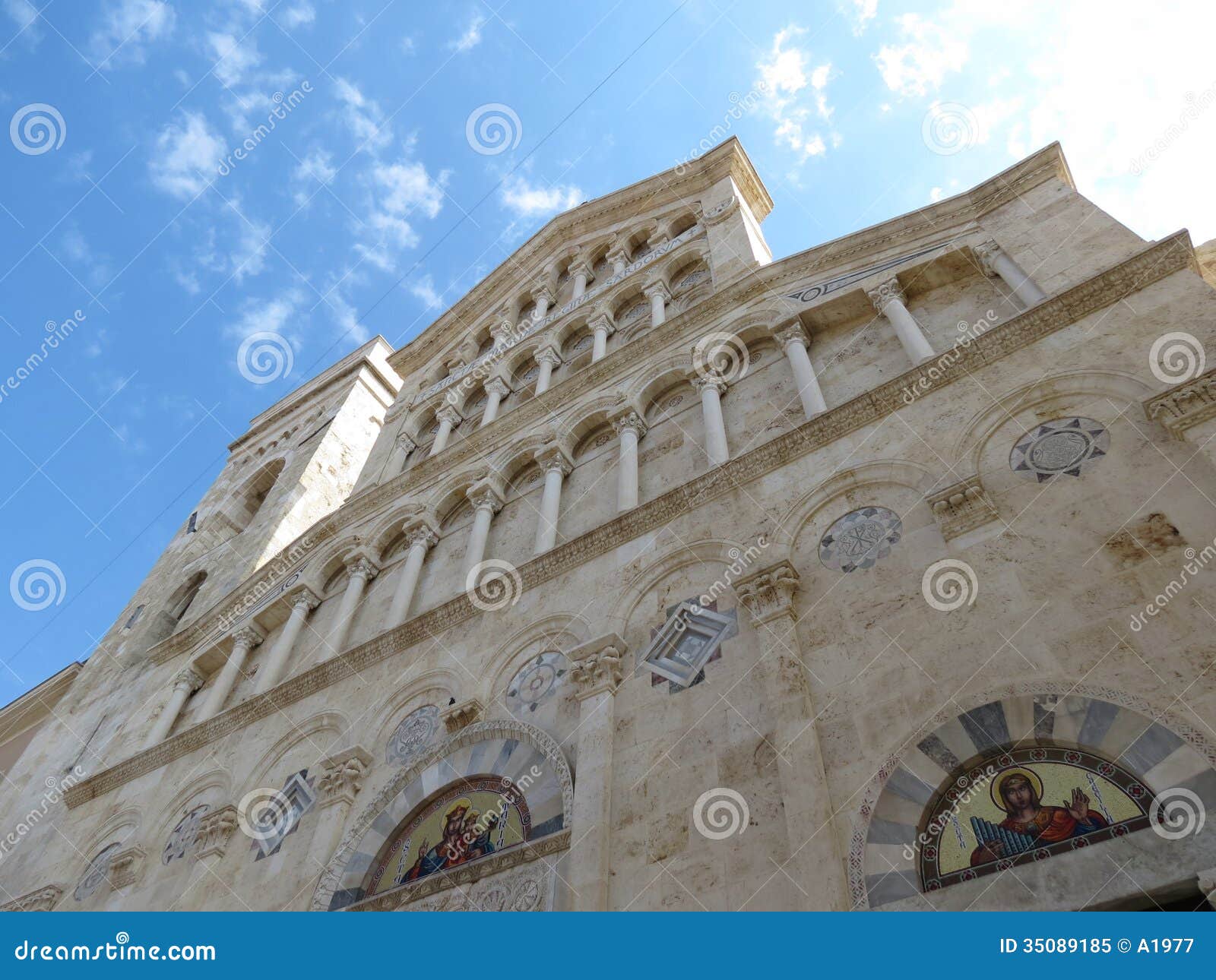 Cagliari stock image. Image of stone, historical, city - 35089185