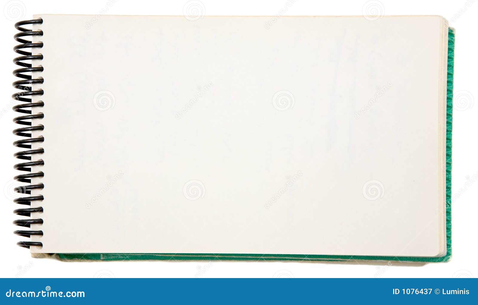 Cahier blanc image stock. Image du cahier, lettre, document - 1076437