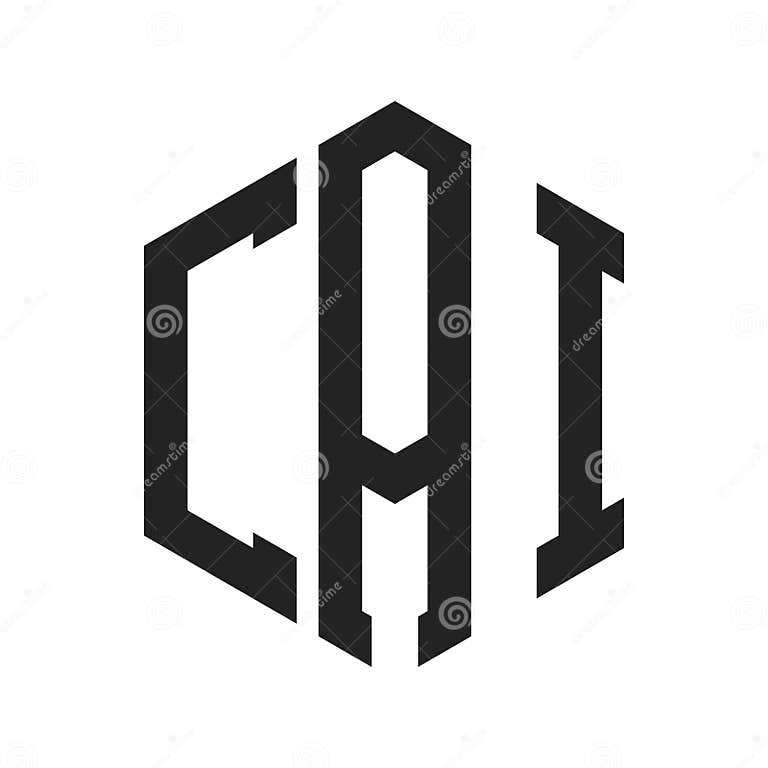 CAI Logo Design. Initial Letter CAI Monogram Logo Using Hexagon Shape ...
