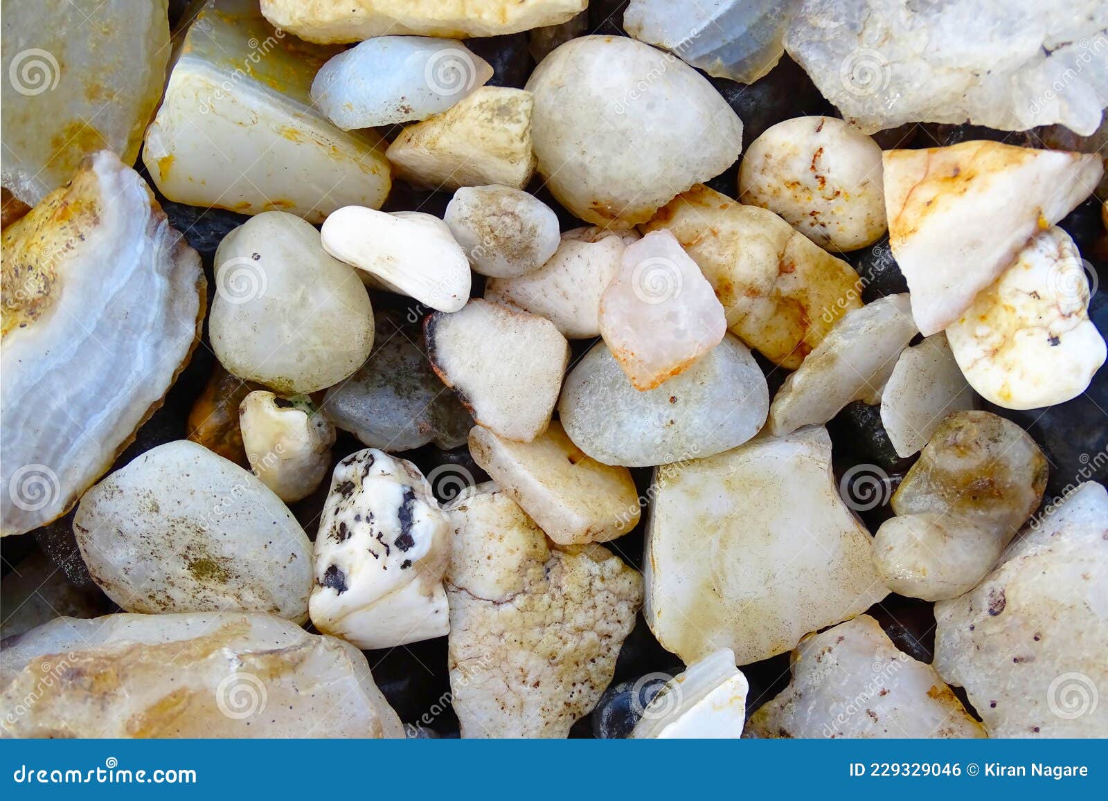 Cailloux Blancs Texture Fond Caillou Photo stock - Image of rugueux ...