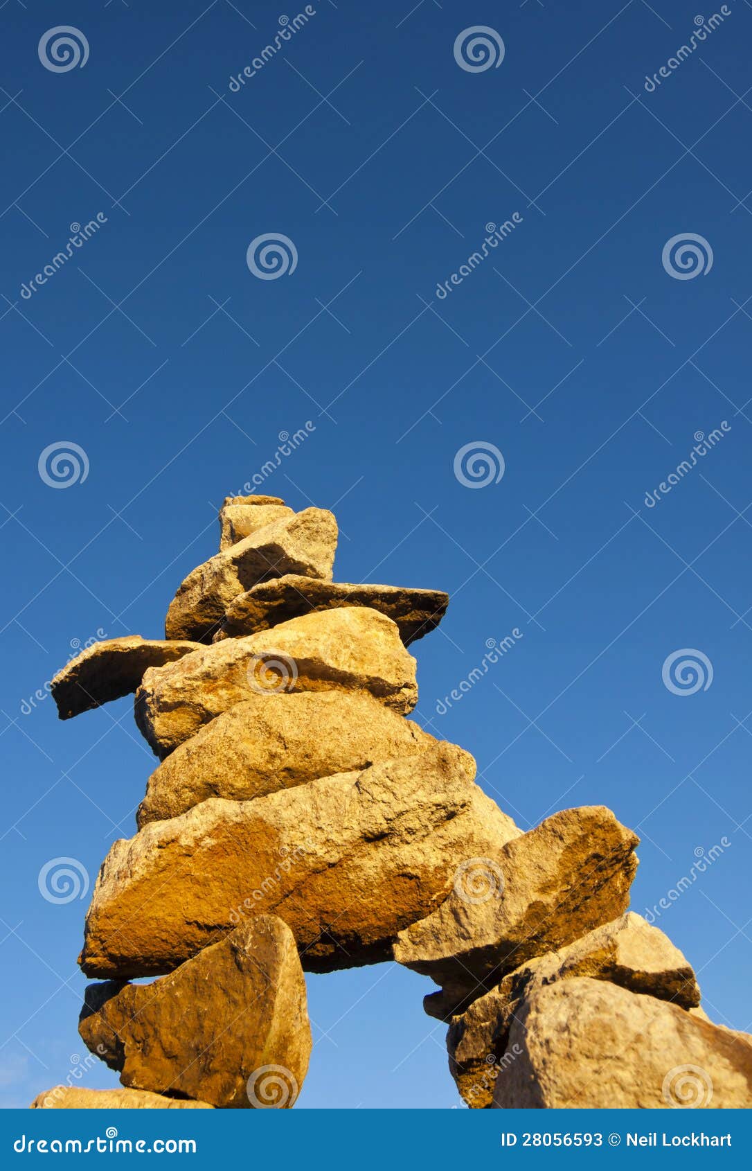 Cairn Rock Stack Man stock image. Image of clear, balanced - 28056593