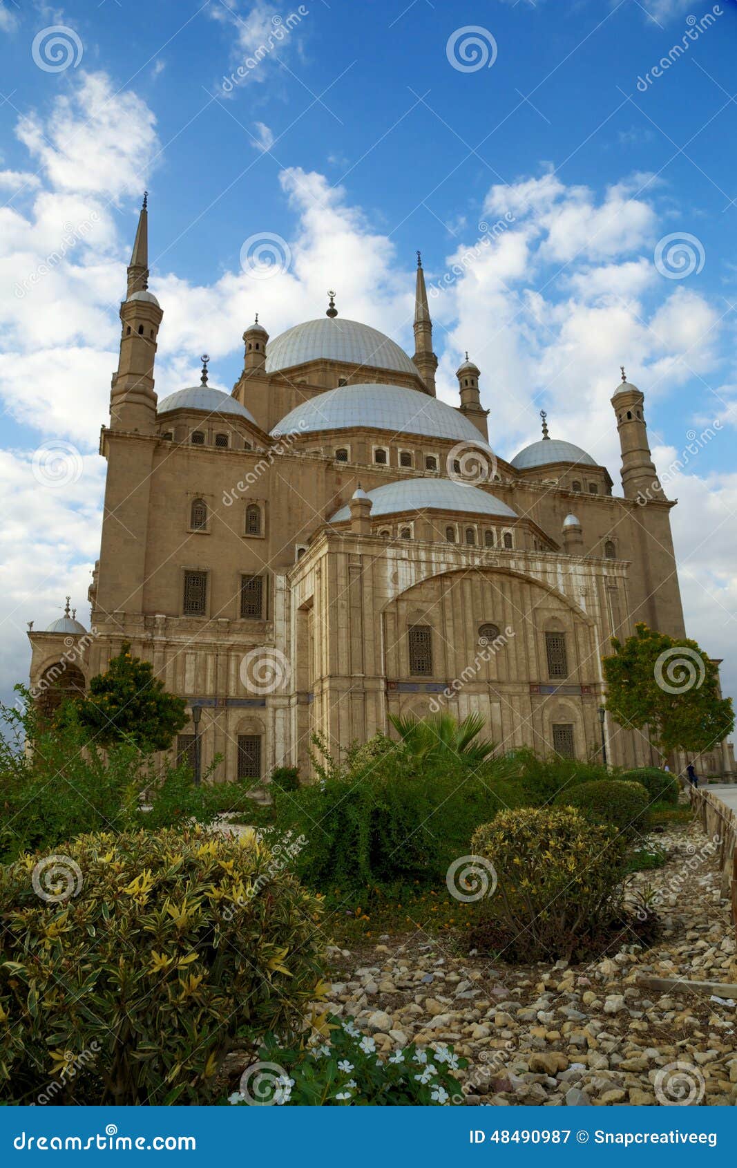 Cairo Citadel stock image. Image of plants, religious - 48490987