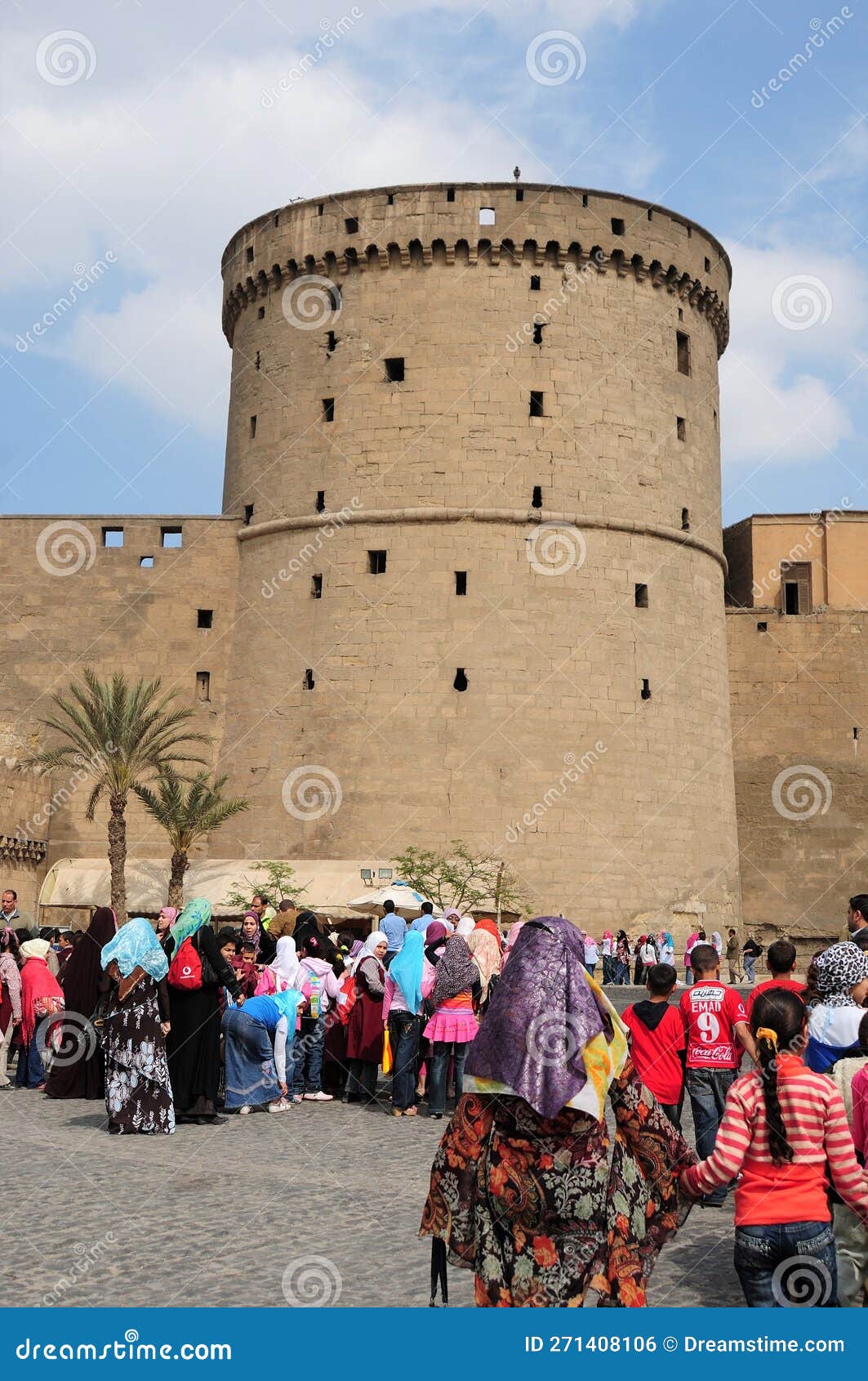 Cairo Citadel is Located in Cairo, Egypt. Editorial Photo - Image of ...