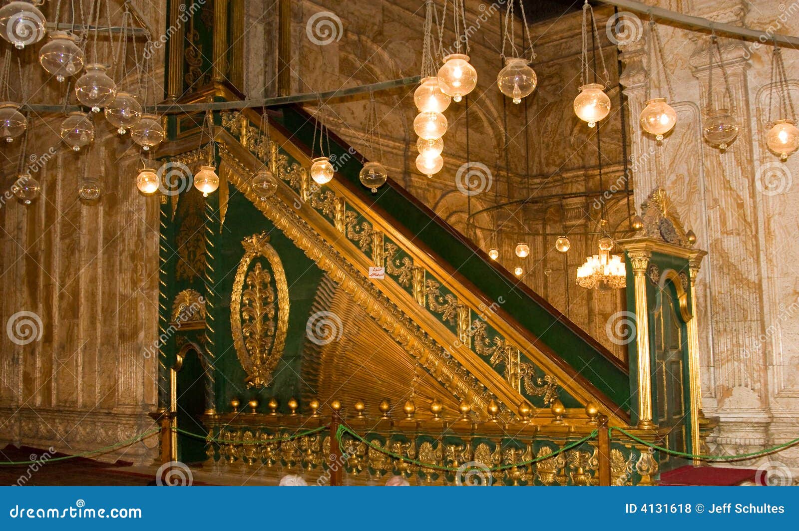 Cairo Citadel Mimbar stock photo. Image of prayer, islamic - 4131618