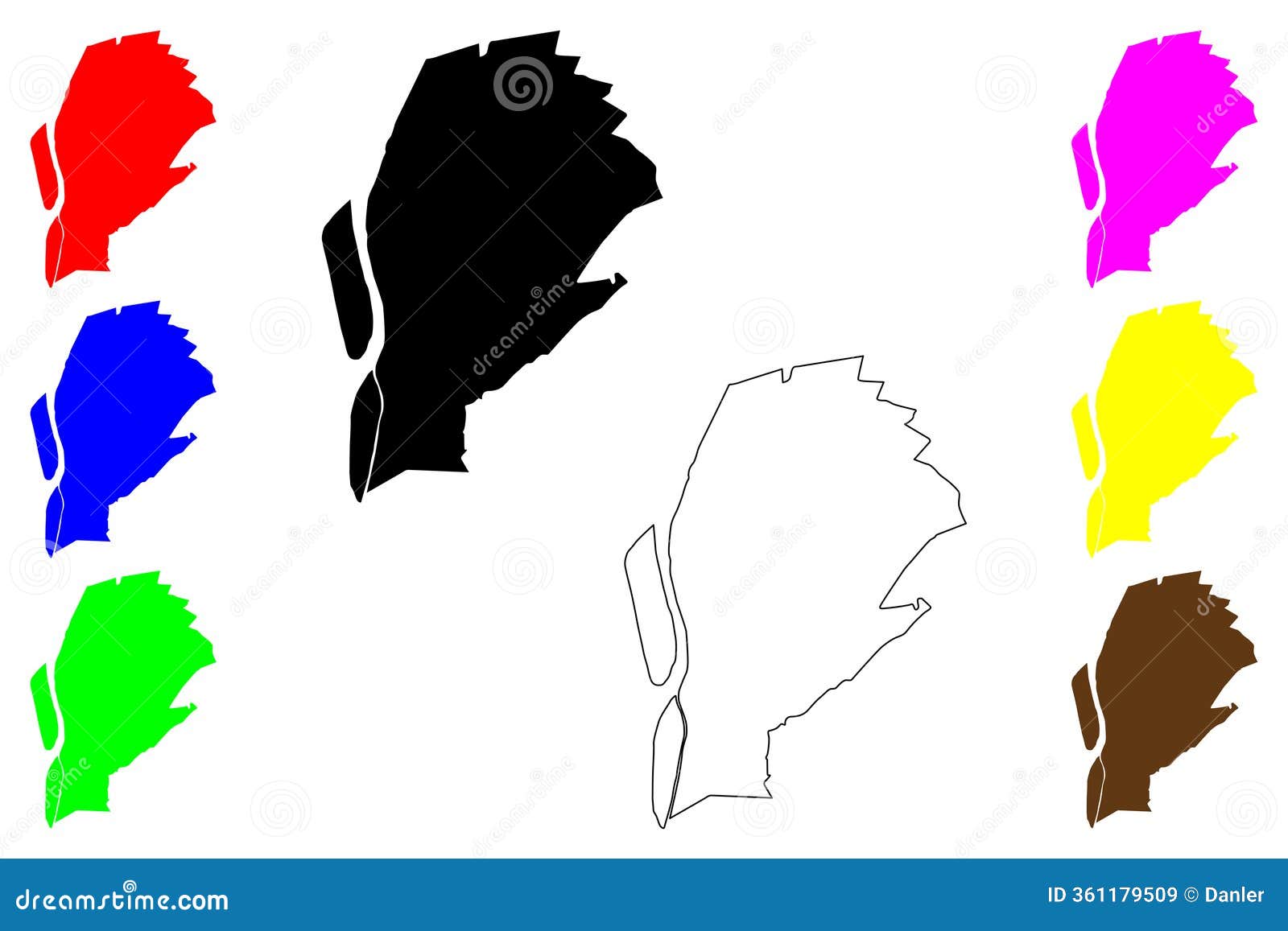 Cairo City Map, Cartography Map, Street Layout Map Cartoon Vector ...