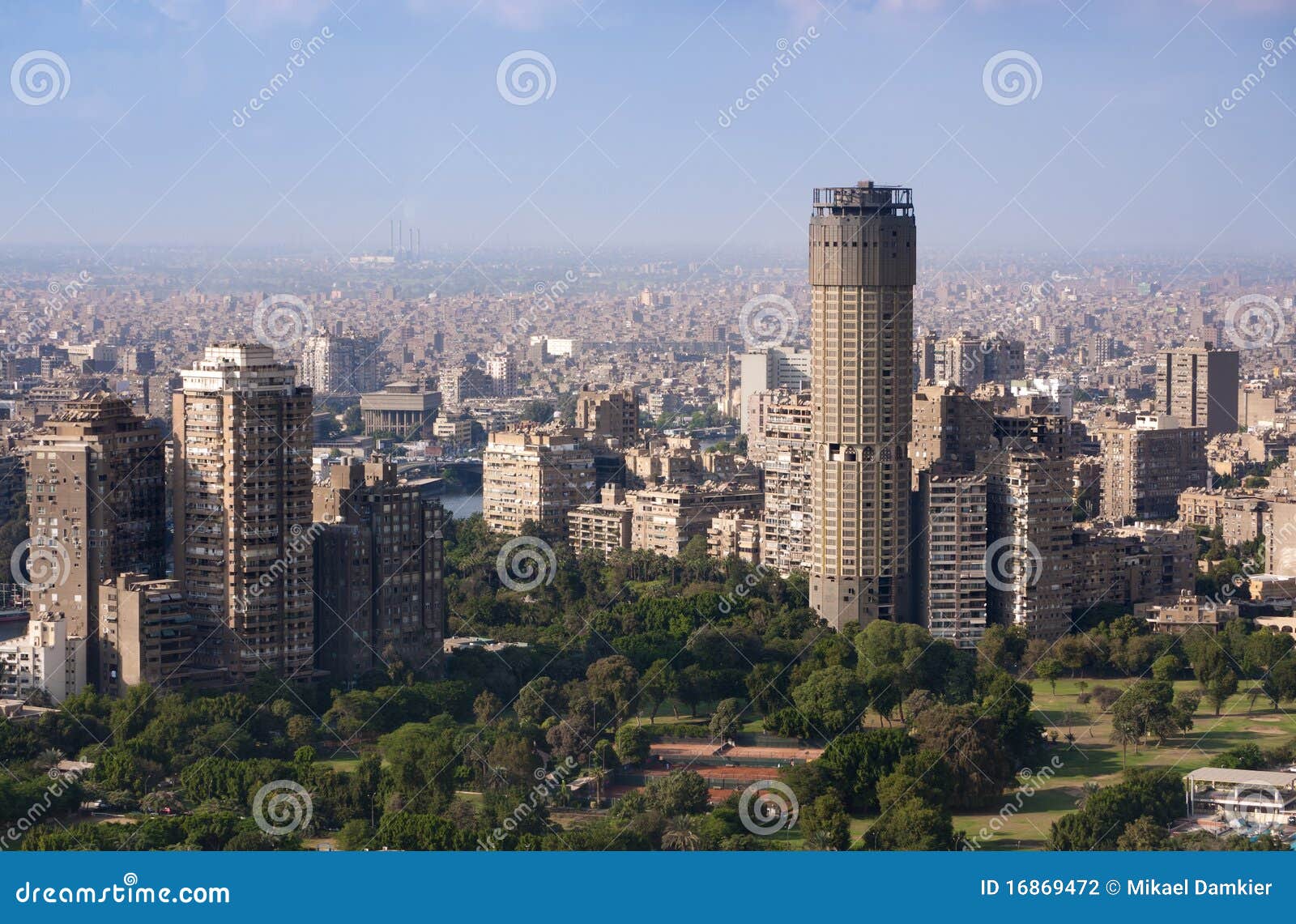 Cairo Cityscape stock photo. Image of structure, crowded - 16869472