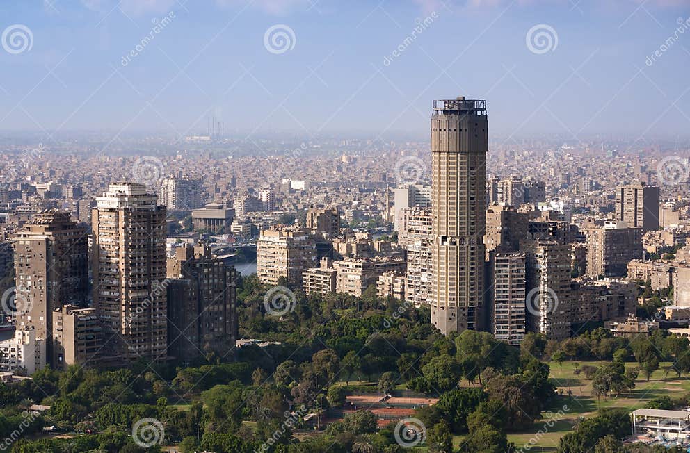 Cairo Cityscape stock photo. Image of structure, crowded - 16869472