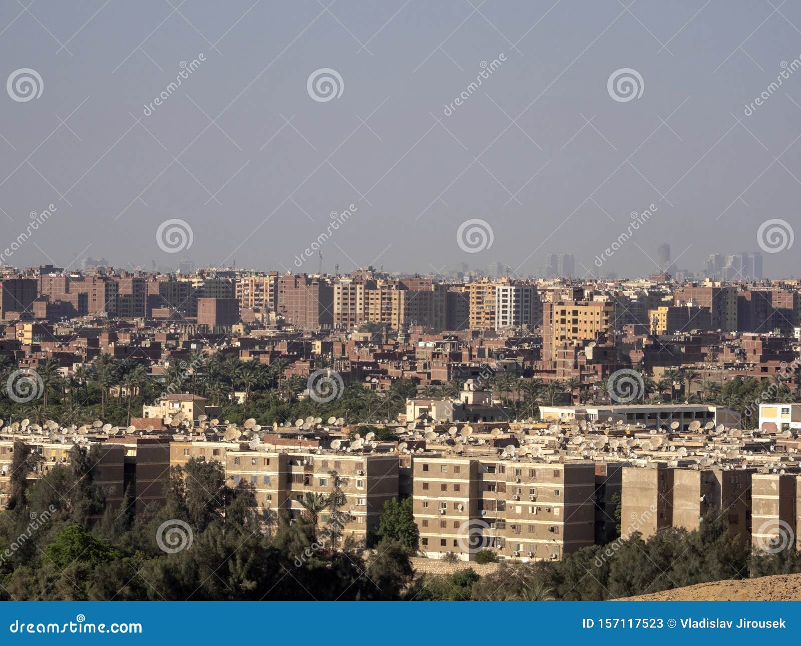 Cairo is a Developed City. Egypt Stock Image - Image of site, industry ...