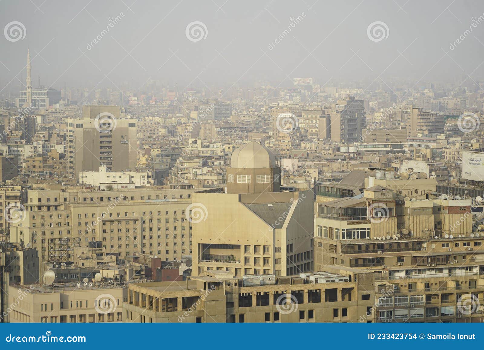Cairo, Egypt. Aerial View. Photo during the Day. Stock Photo - Image of ...