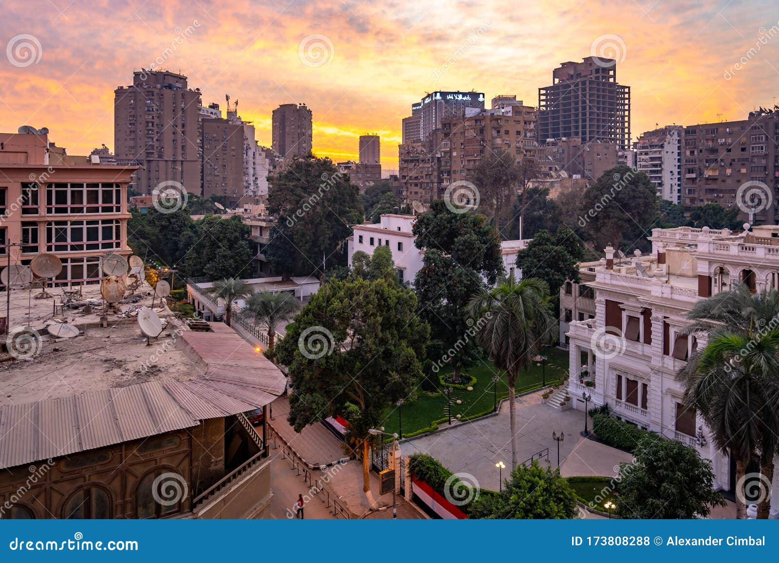 Cairo, Egypt - City view editorial stock photo. Image of cityscape ...