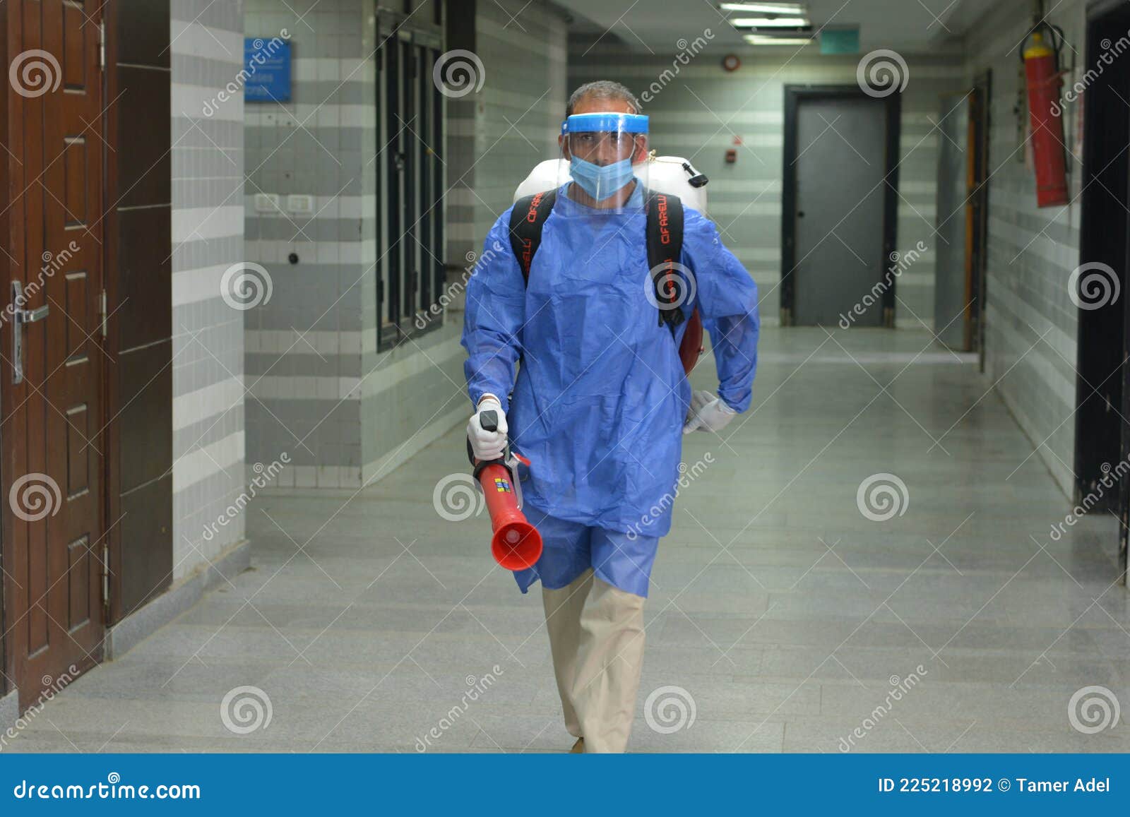 Sanitizing Interior Surfaces. Cleaning and Disinfection Inside ...