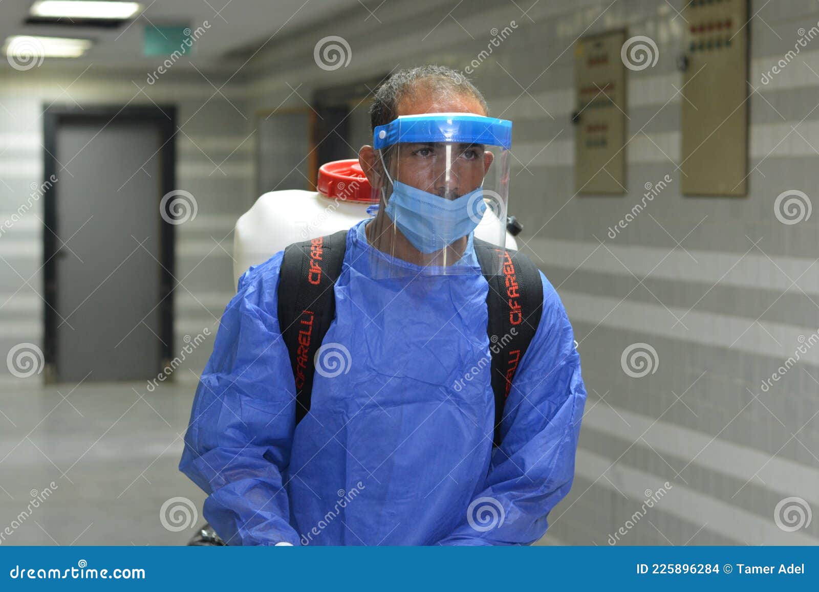 Sanitizing Interior Surfaces. Cleaning and Disinfection Inside ...