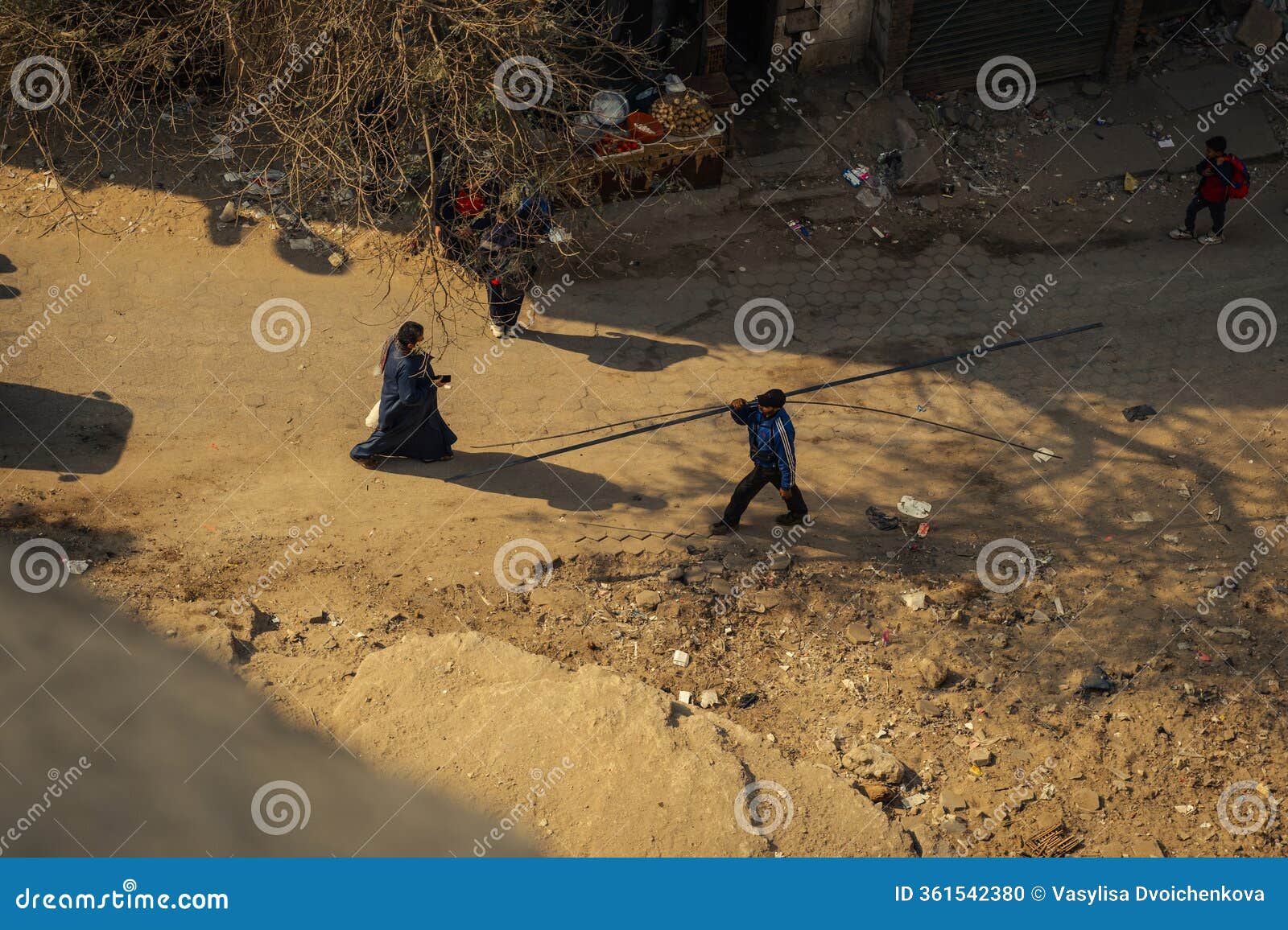 Cairo, Egypt - 10 02 2025: Local Street in Cairo, Egypt. Local Market ...