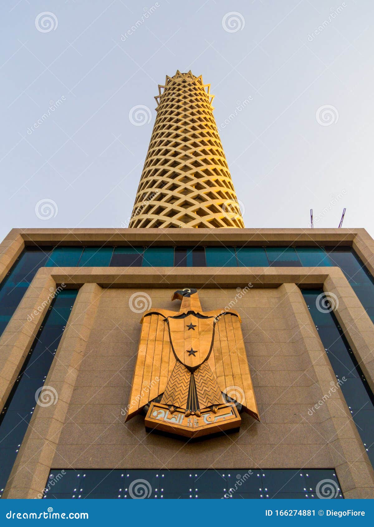 Cairo Tower, Egypt editorial photo. Image of megalopolis - 166274881