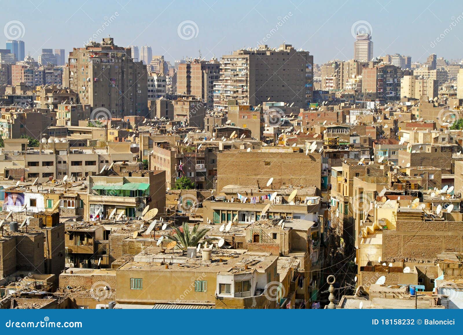 Cairo residential stock photo. Image of houses, dome - 18158232