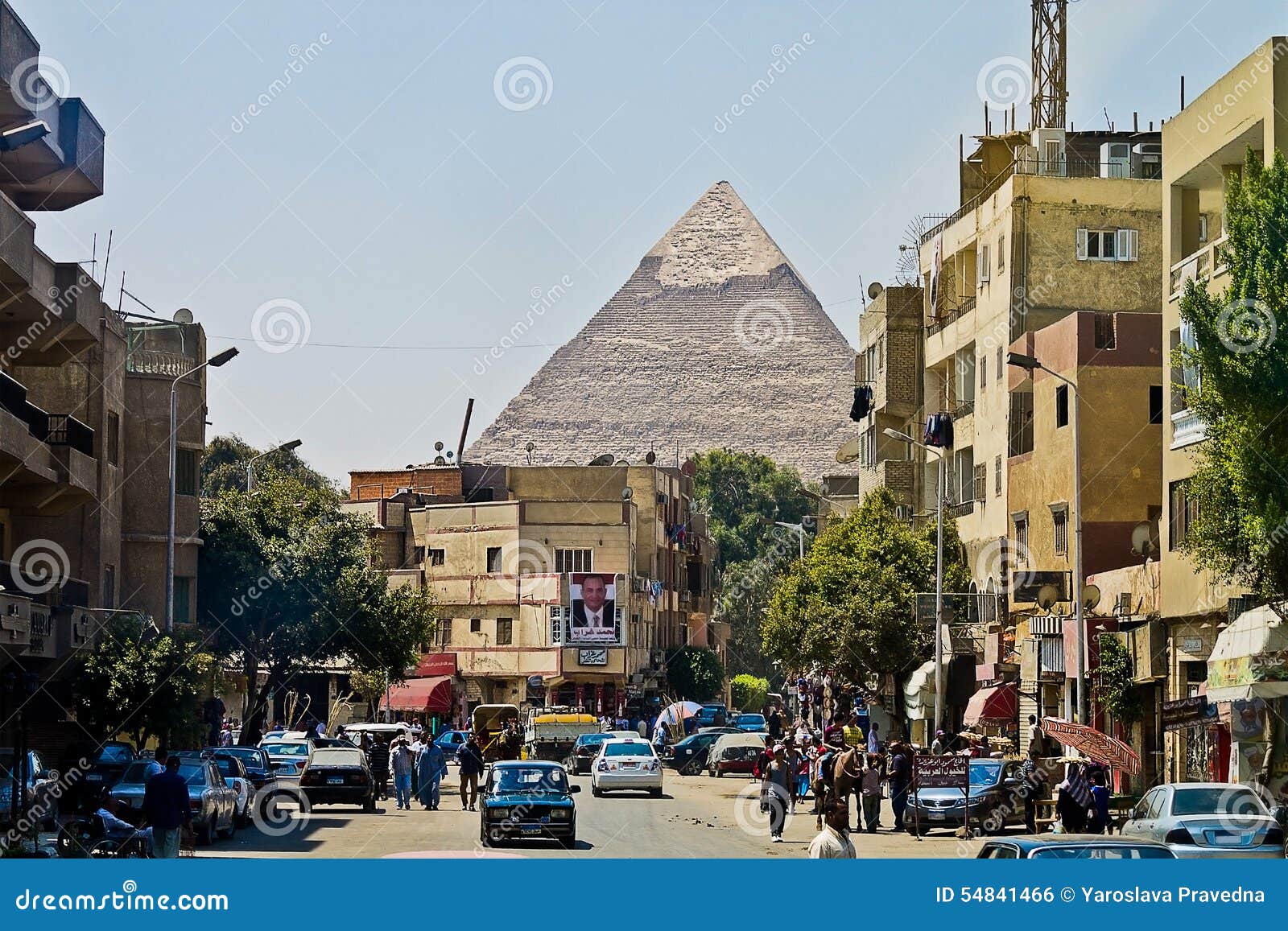 Cairo street editorial photo. Image of great, landscape - 54841466