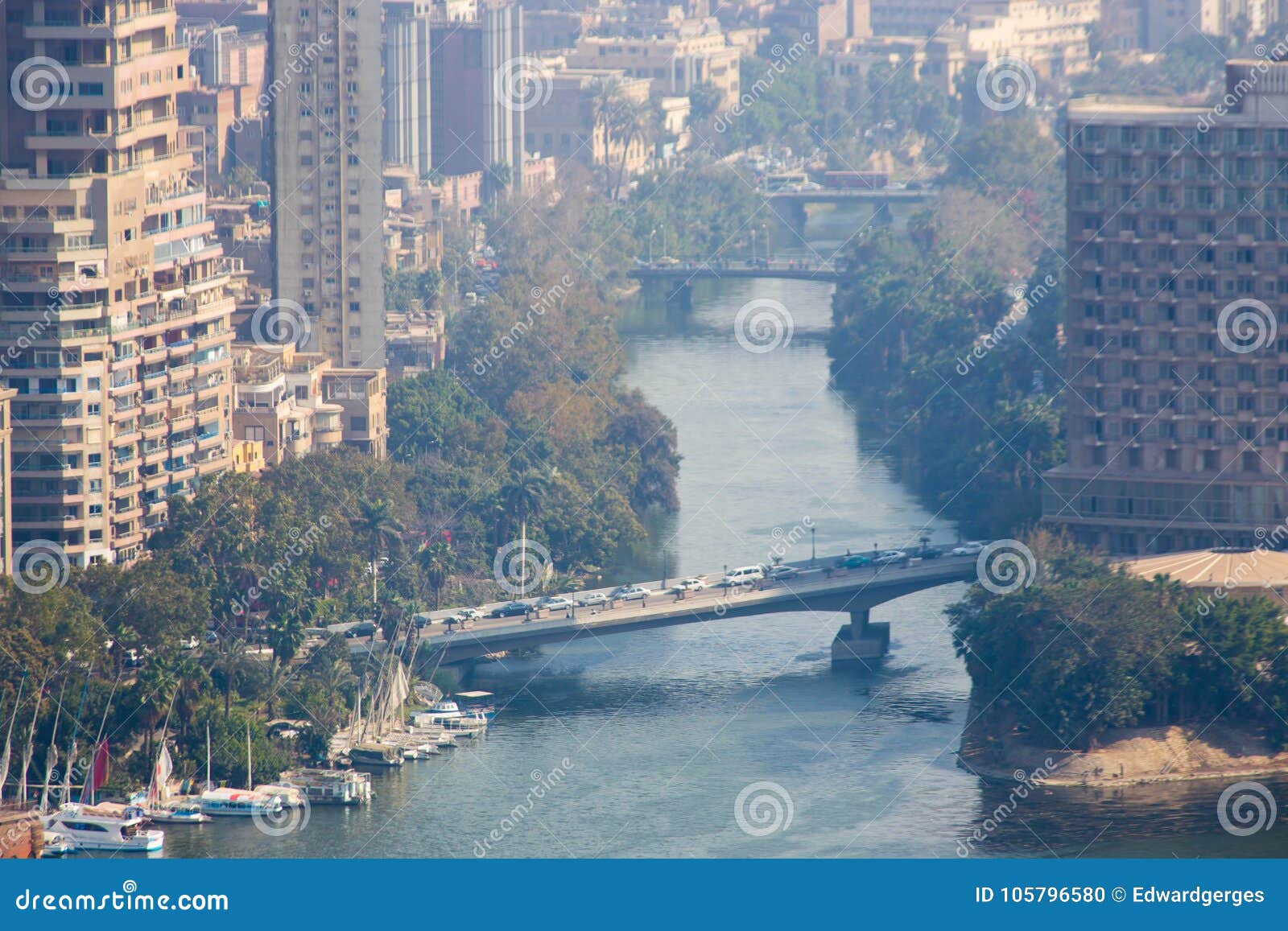 Cairo from top stock photo. Image of landscape, panoramic - 105796580