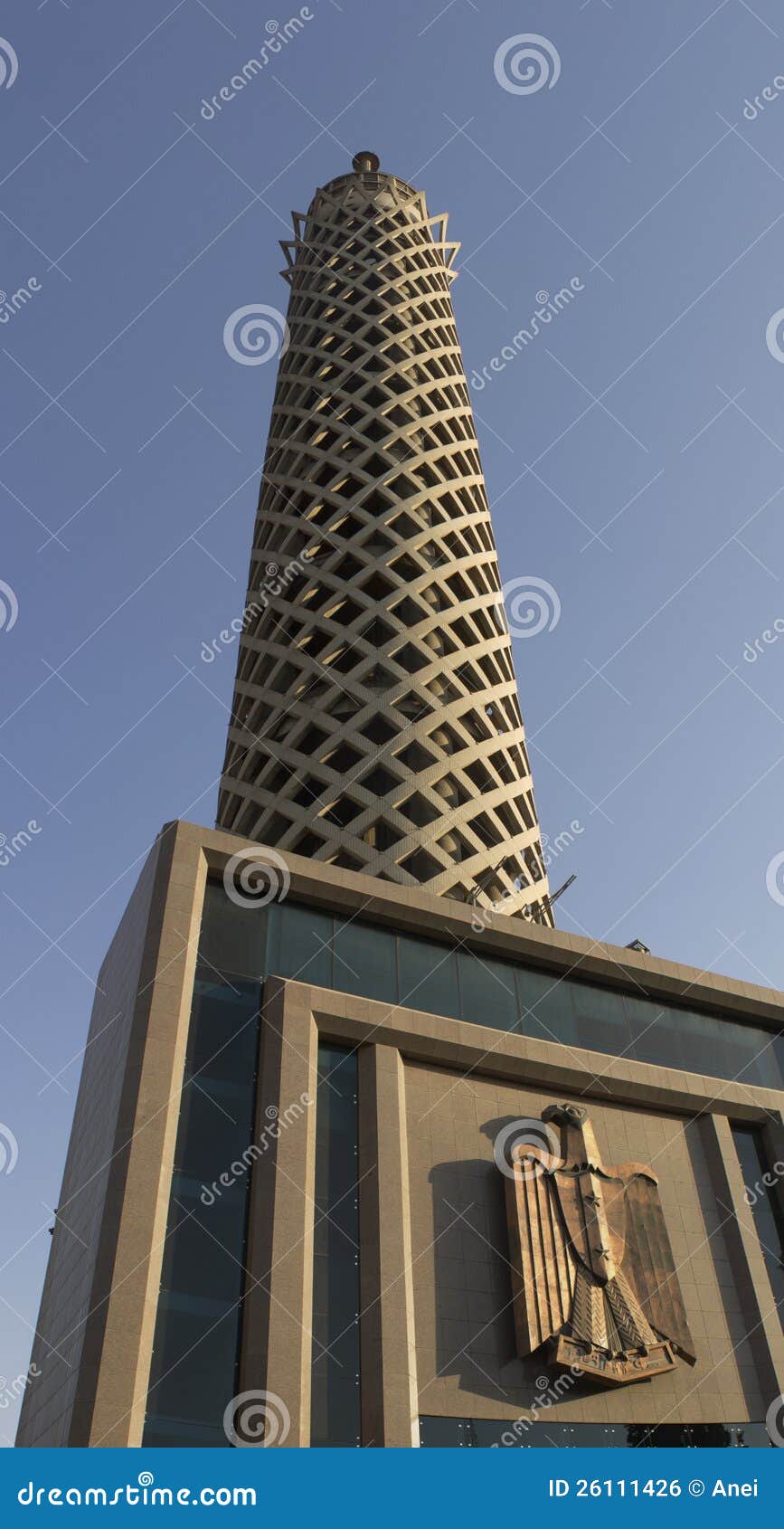 Cairo tower stock photo. Image of symbol, high, tall - 26111426