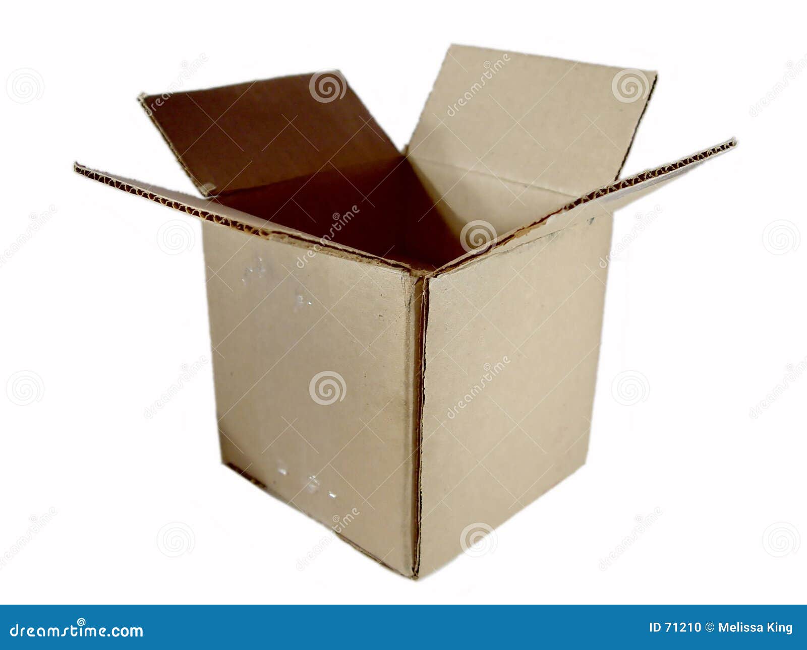 Caixa aberta foto de stock. Imagem de executivo, metais - 71210