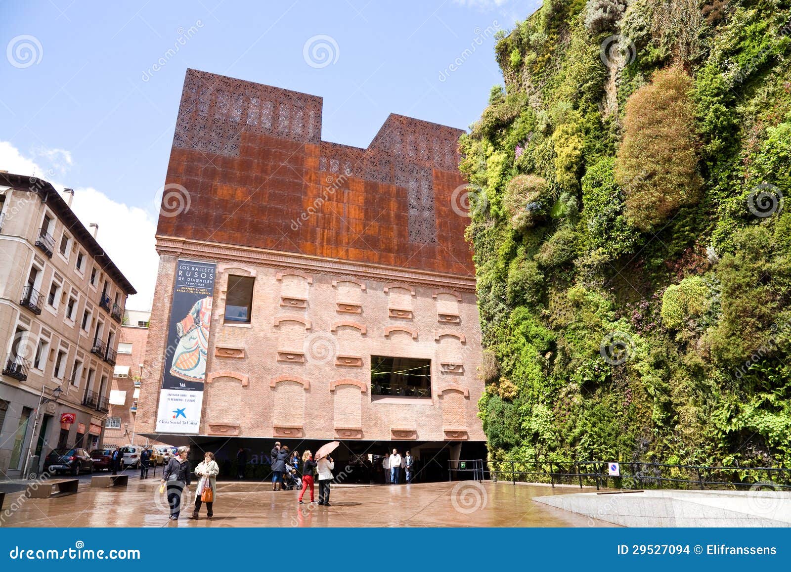 Caixa Forum Museum, Madrid editorial stock image. Image of arts - 29527094