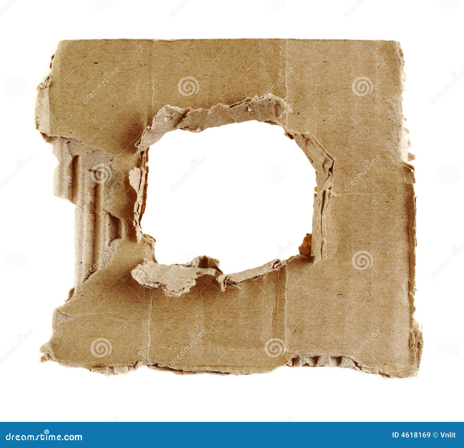 Caixa rasgada Textured imagem de stock. Imagem de velho - 4618169