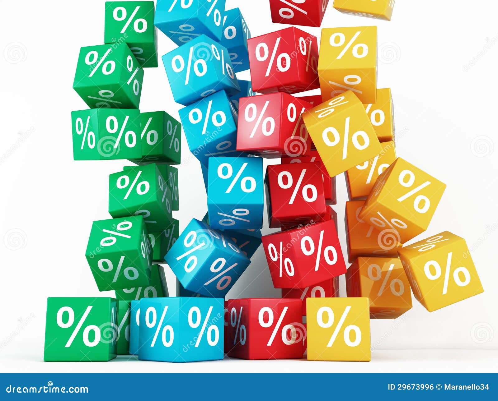 Caixas Coloridas Do Disconto Ilustração Stock - Ilustração de ...