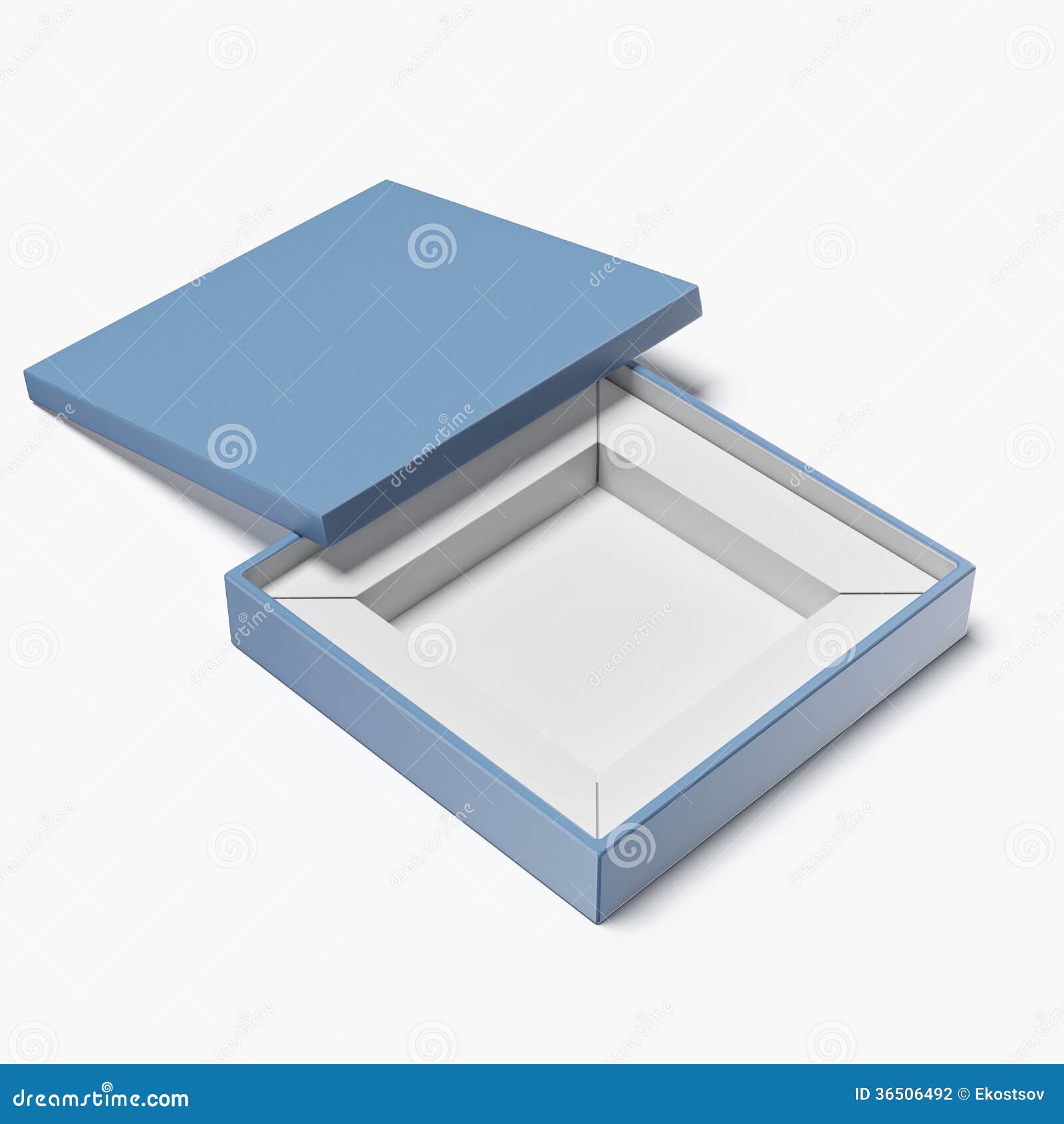 Caja azul stock de ilustración. Ilustración de conjunto - 36506492