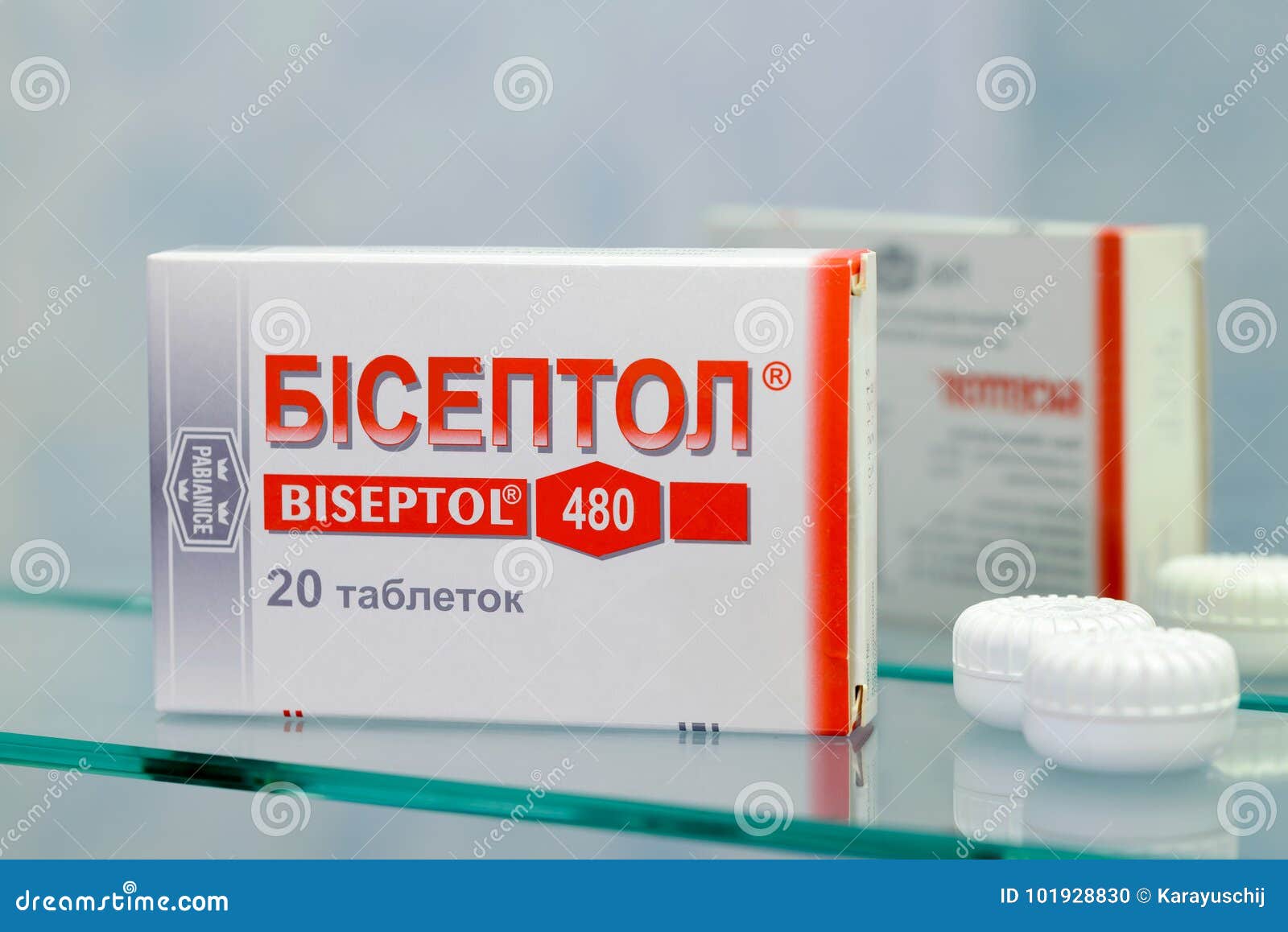 Caja de Biseptol imagen editorial. Imagen de ilustrativo - 101928830