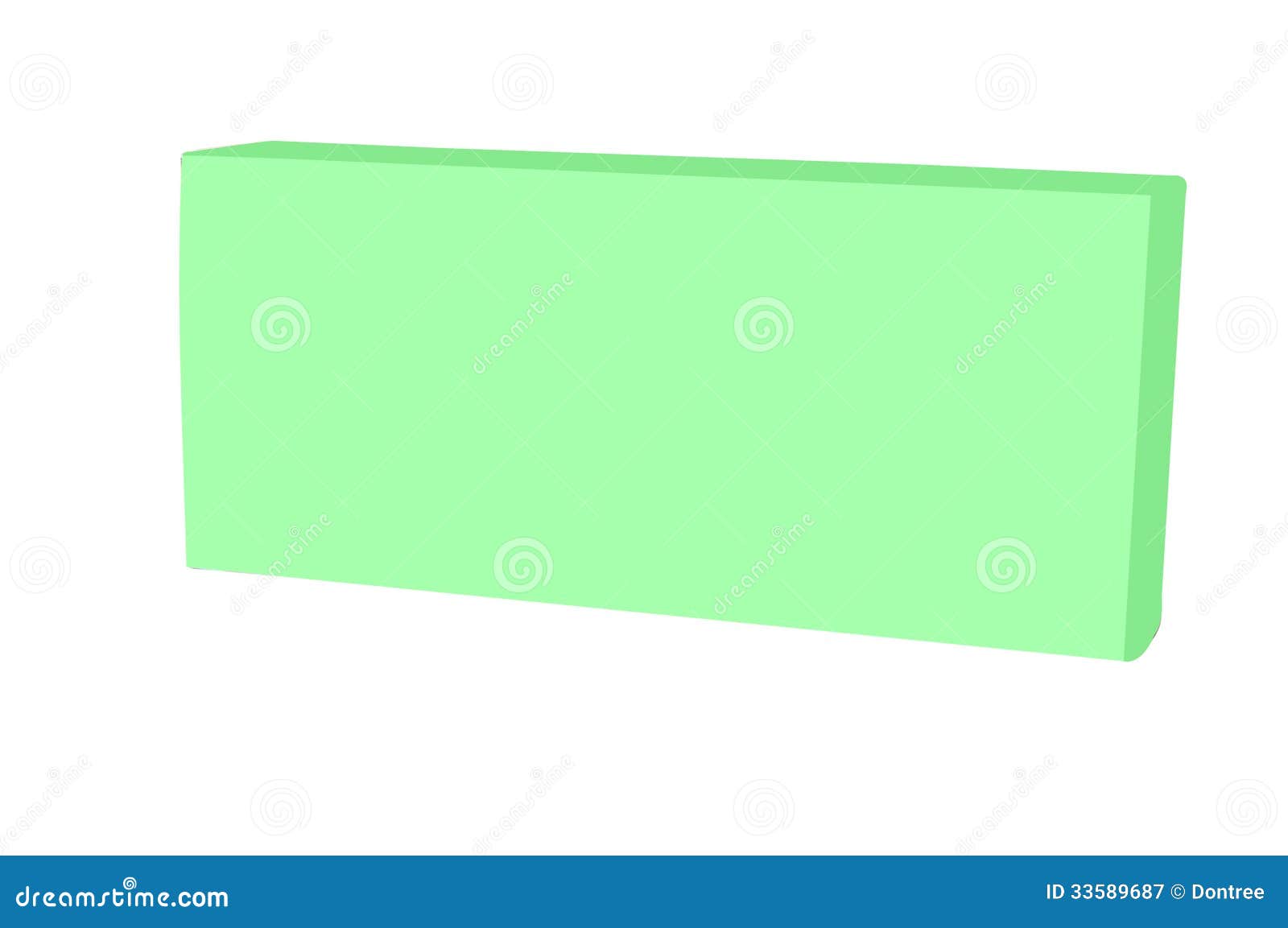 Caja De Cartón Verde Aislada Imagen de archivo - Imagen de nave, objeto ...