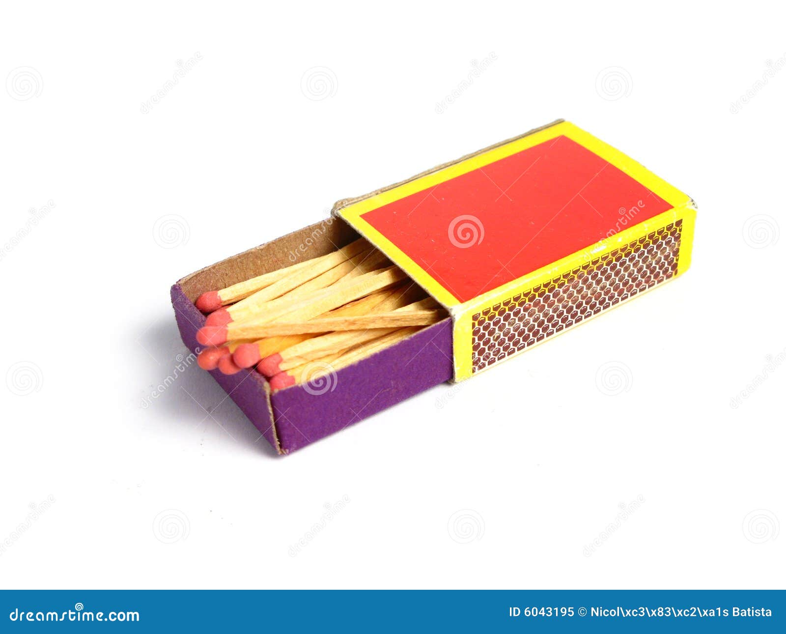 Caja de cerillos imagen de archivo. Imagen de edificio - 6043195