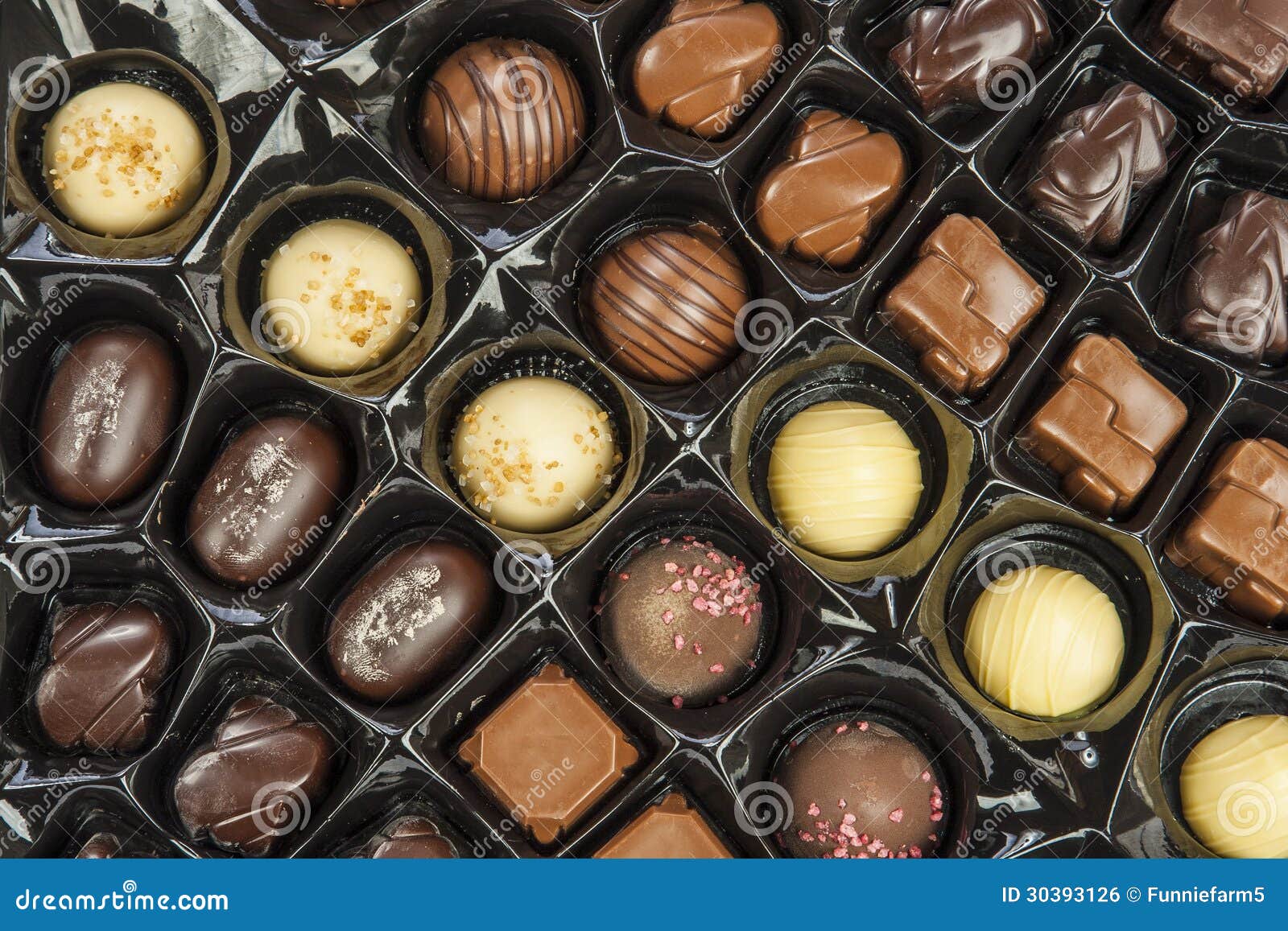 Caja De Chocolates De Bélgica Foto de archivo - Imagen de trufa ...