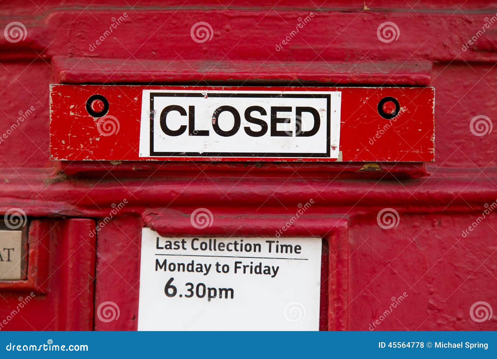 Caja de letra cerrada foto de archivo. Imagen de cerrado - 45564778