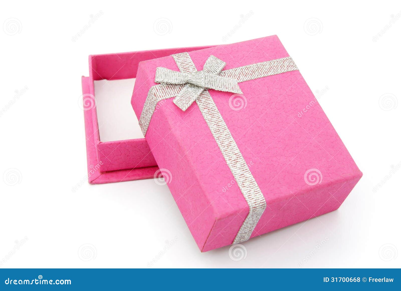 Caja De Regalo Rosada Abierta Foto de archivo - Imagen de lujo, navidad ...