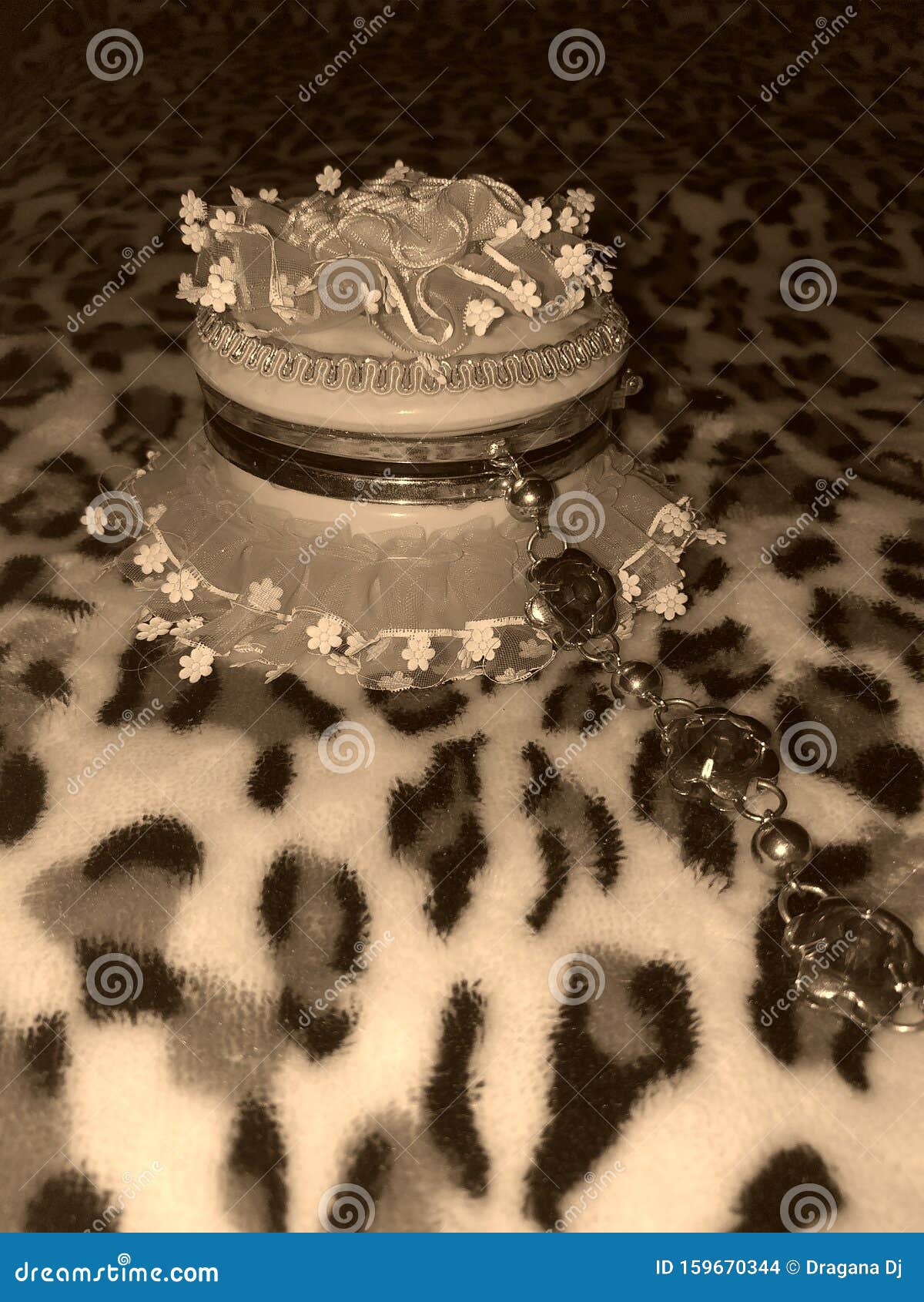 Caja En Forma De Flor Para Joyas Foto de archivo - Imagen de floral ...