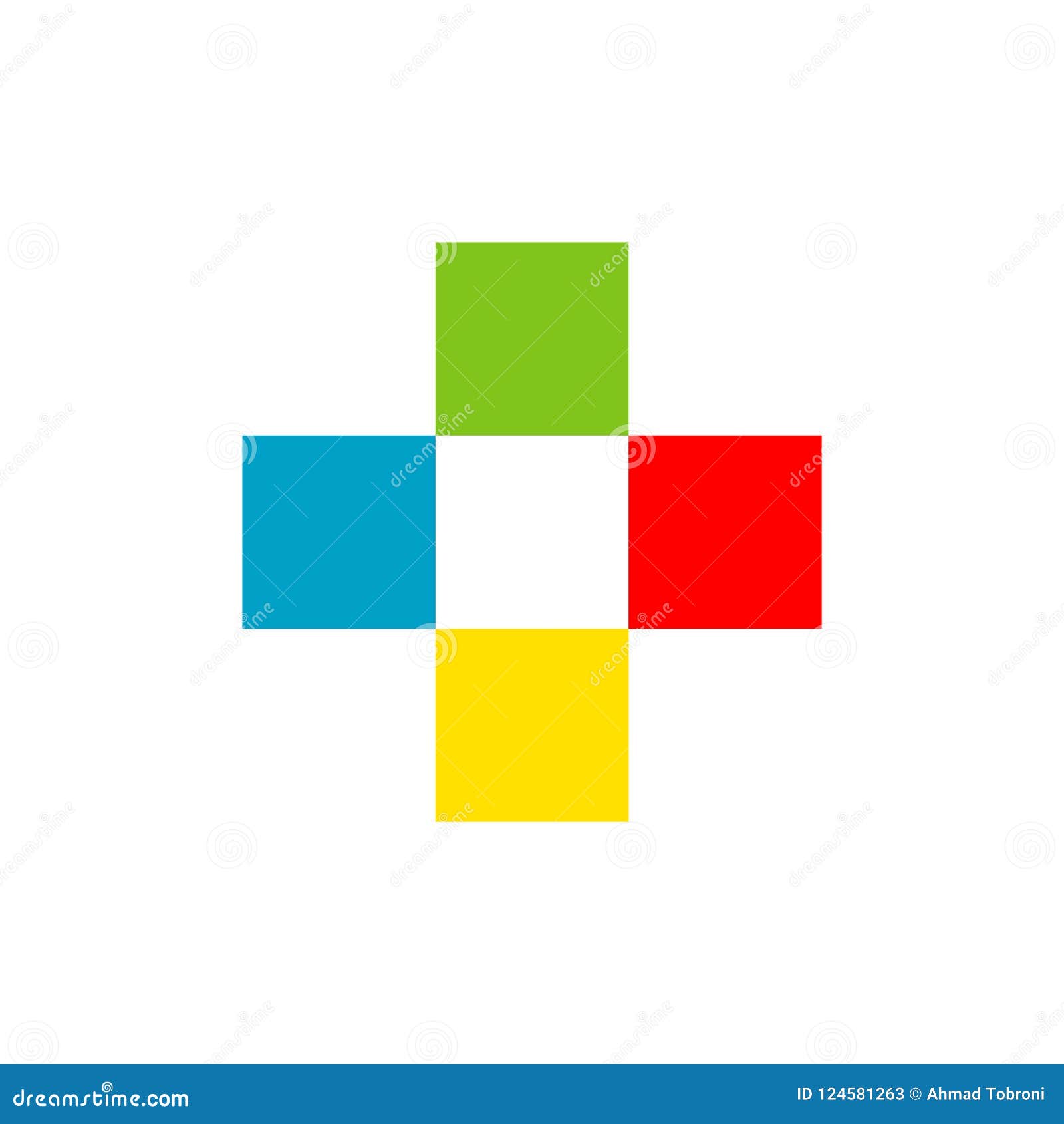 Caja Logo Vector Template Design Illustration Ilustración del Vector ...