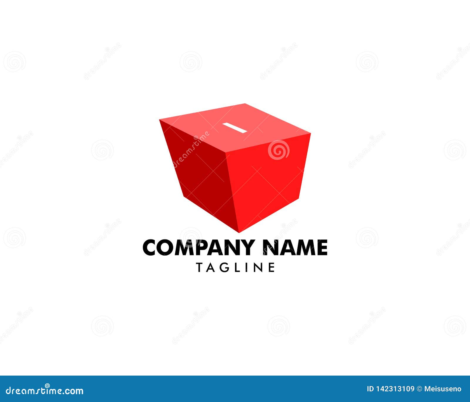 Caja Logo Vector Template ilustración del vector. Ilustración de ...