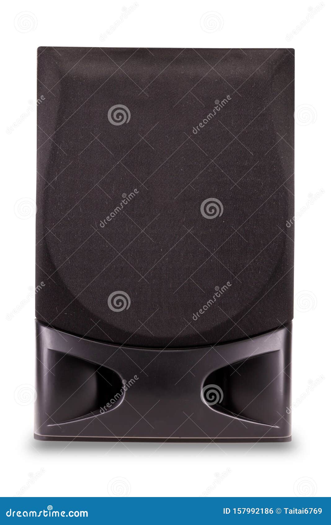 Caja Negra Del Altavoz Antiguo Foto de archivo - Imagen de lustre ...