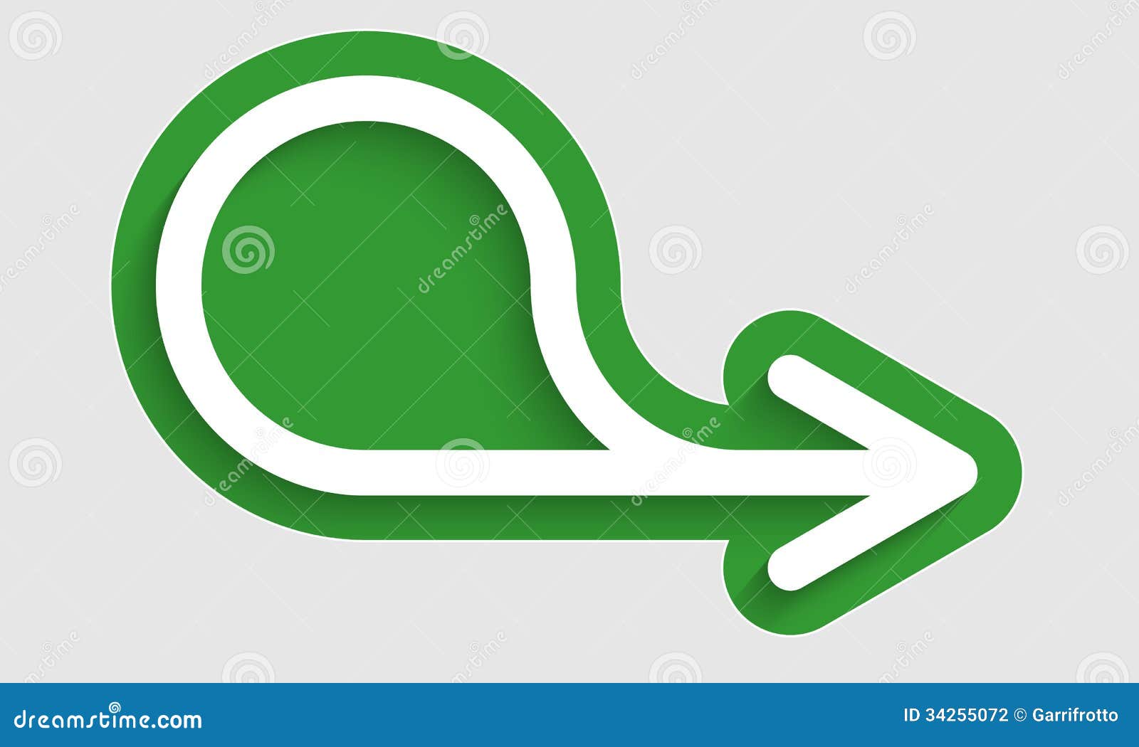 Caja verde ilustración del vector. Ilustración de papel - 34255072