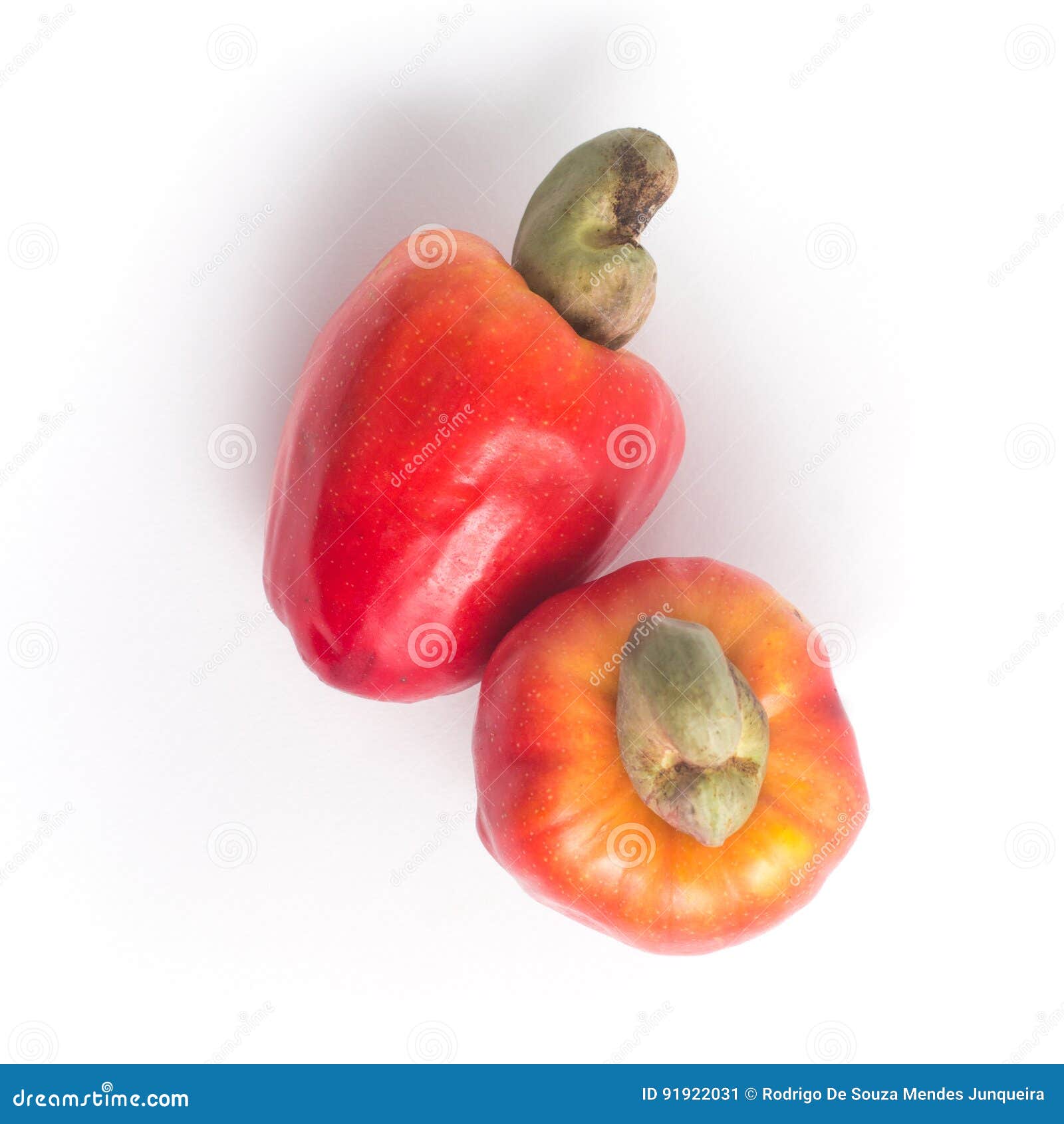 Cajus ou fruto de Caju imagem de stock. Imagem de vermelho - 91922031