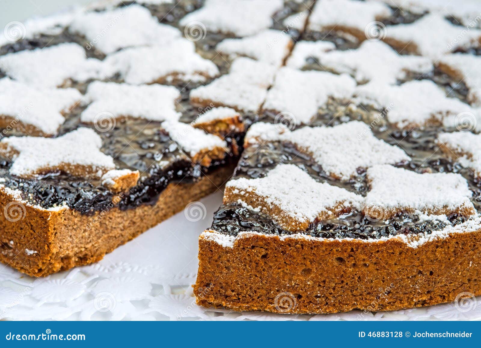 Cake of the Austrian Town Linz Stock Photo - Image of austrian, food ...