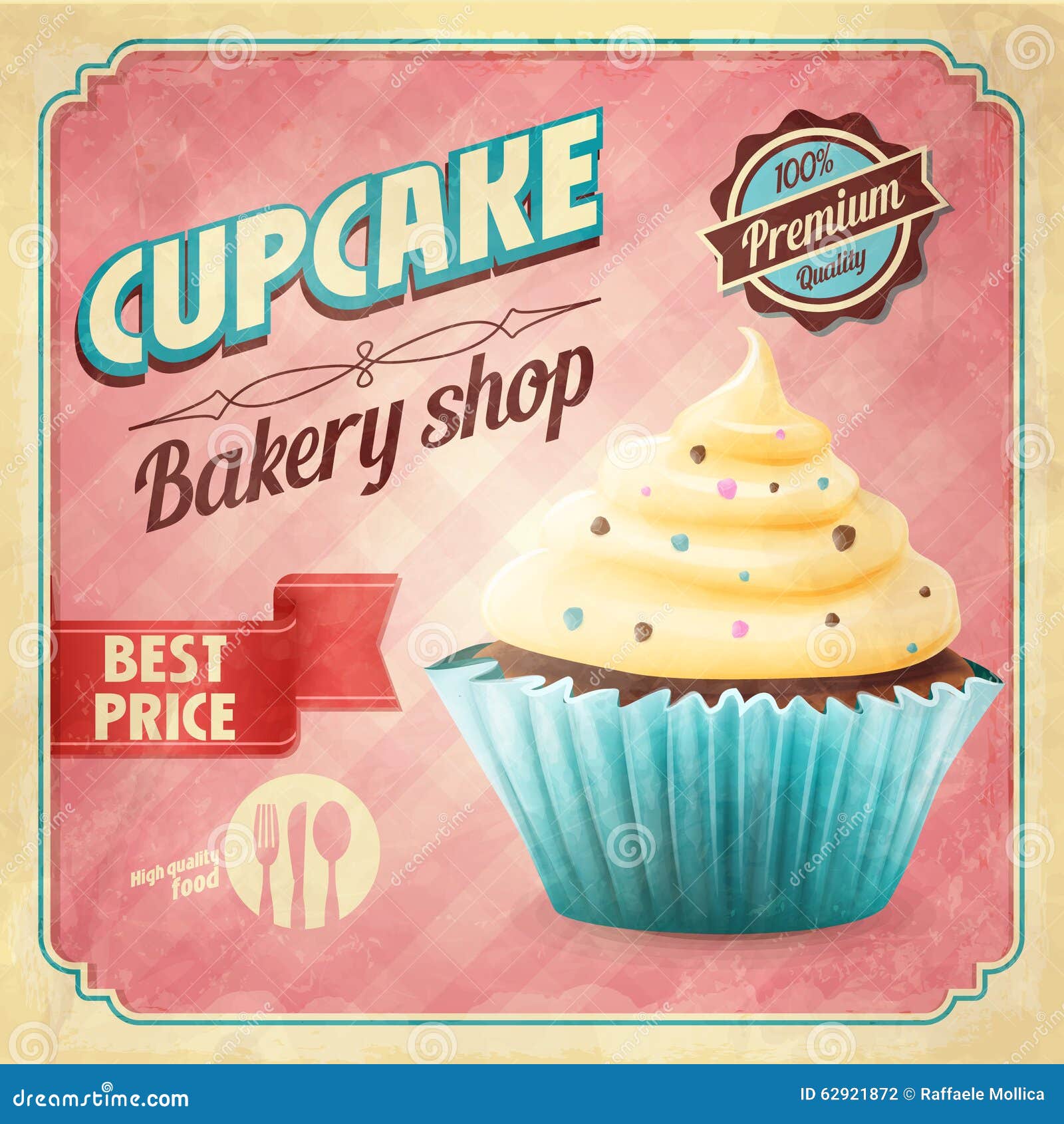 CAKE BANNER stock vector. Illustration of fresh, food - 62921872