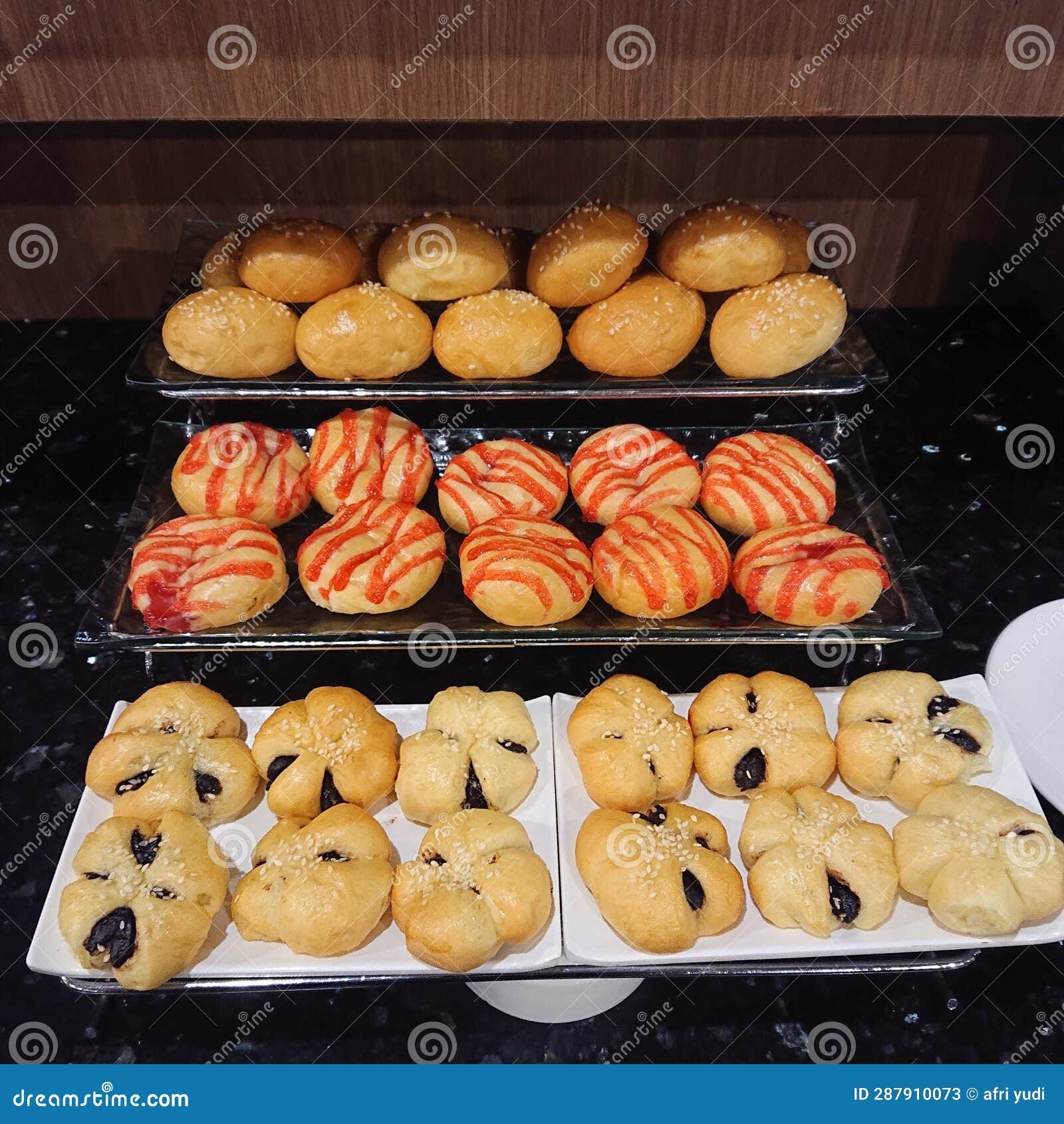 Cake Bread Cereal Biscuits Happy Day with Biscuits and Cakes Stock ...