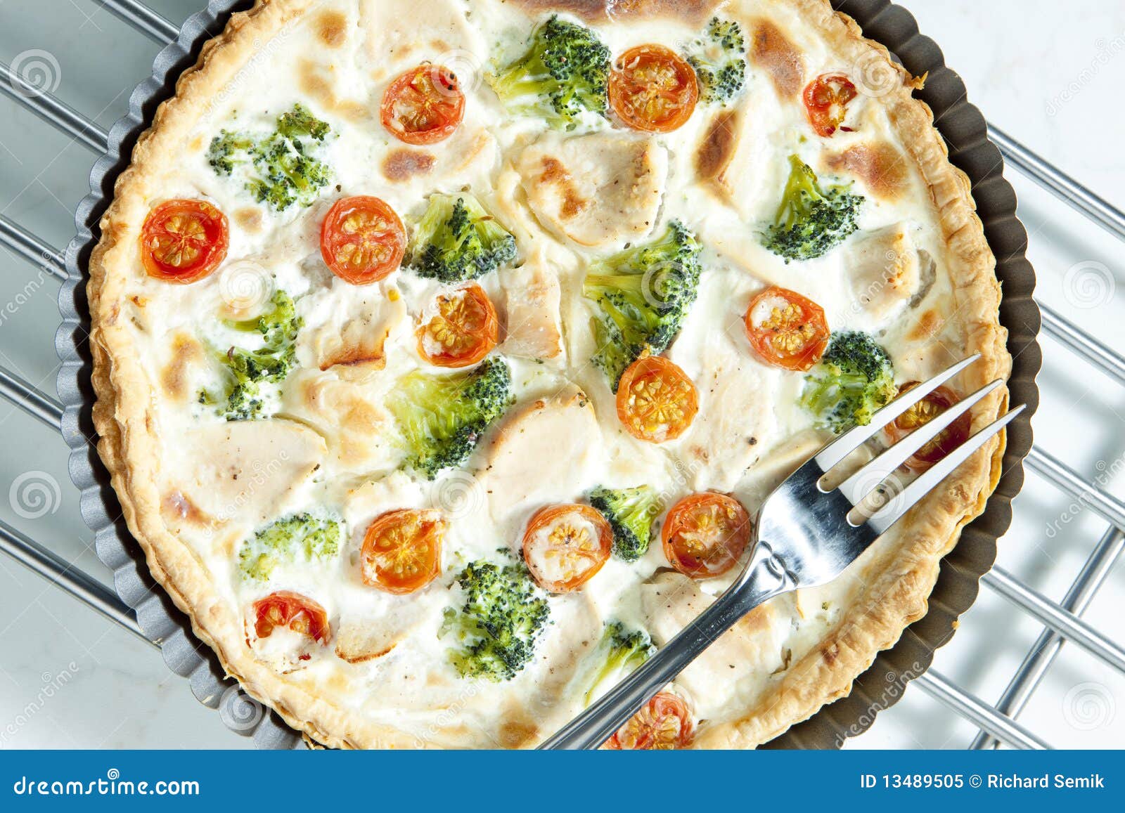 Cake with broccoli stock image. Image of details, gastronomy - 13489505