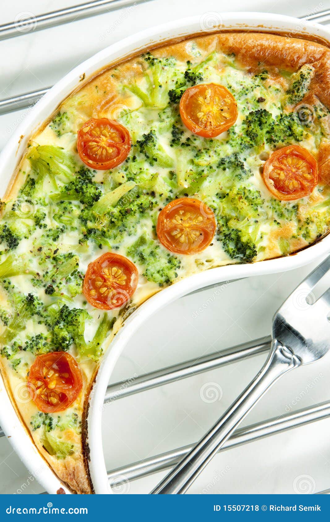 Cake with broccoli stock photo. Image of interiors, cherry - 15507218