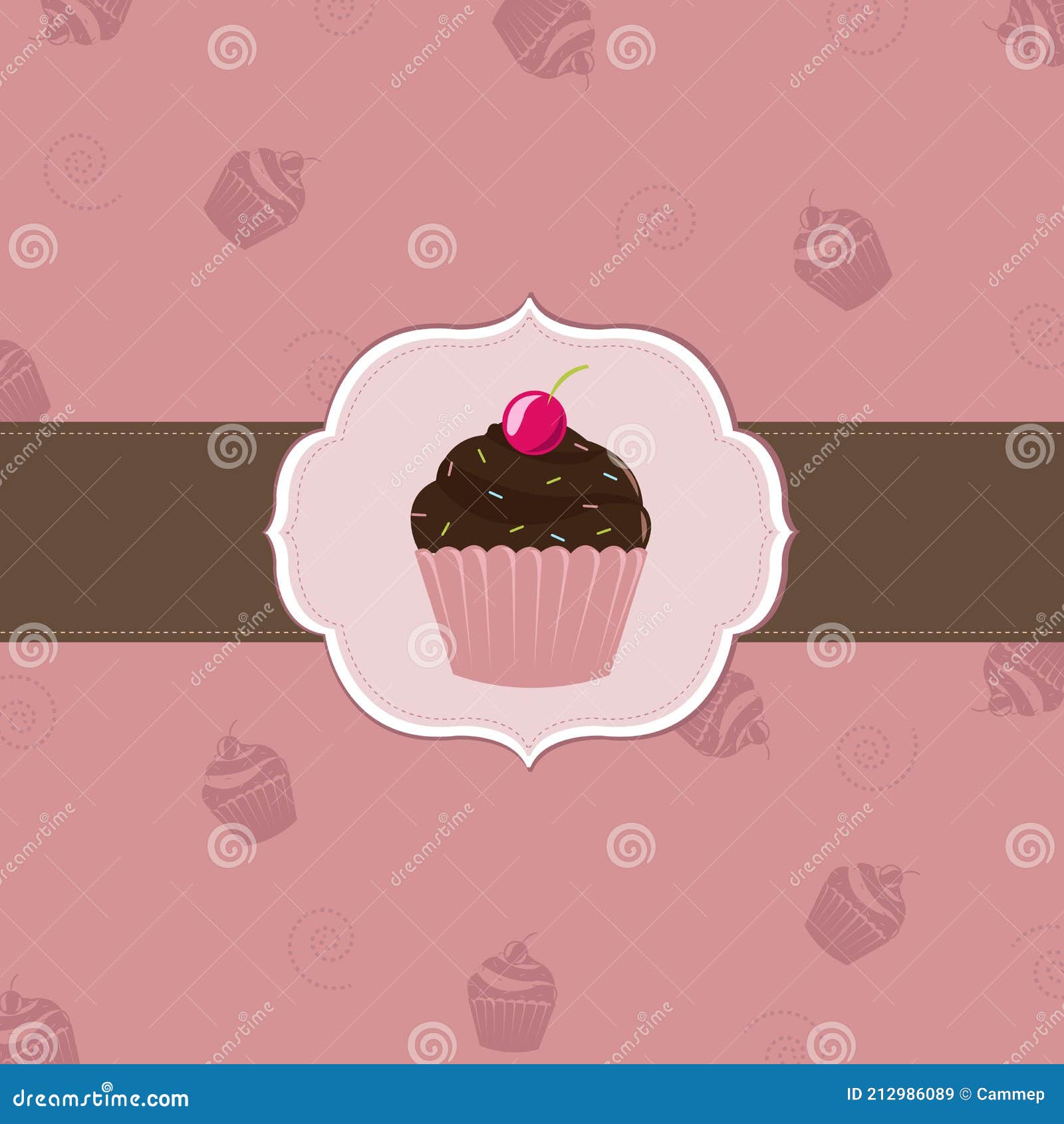 Cake Cards Template stock vector. Illustration of congratulations ...