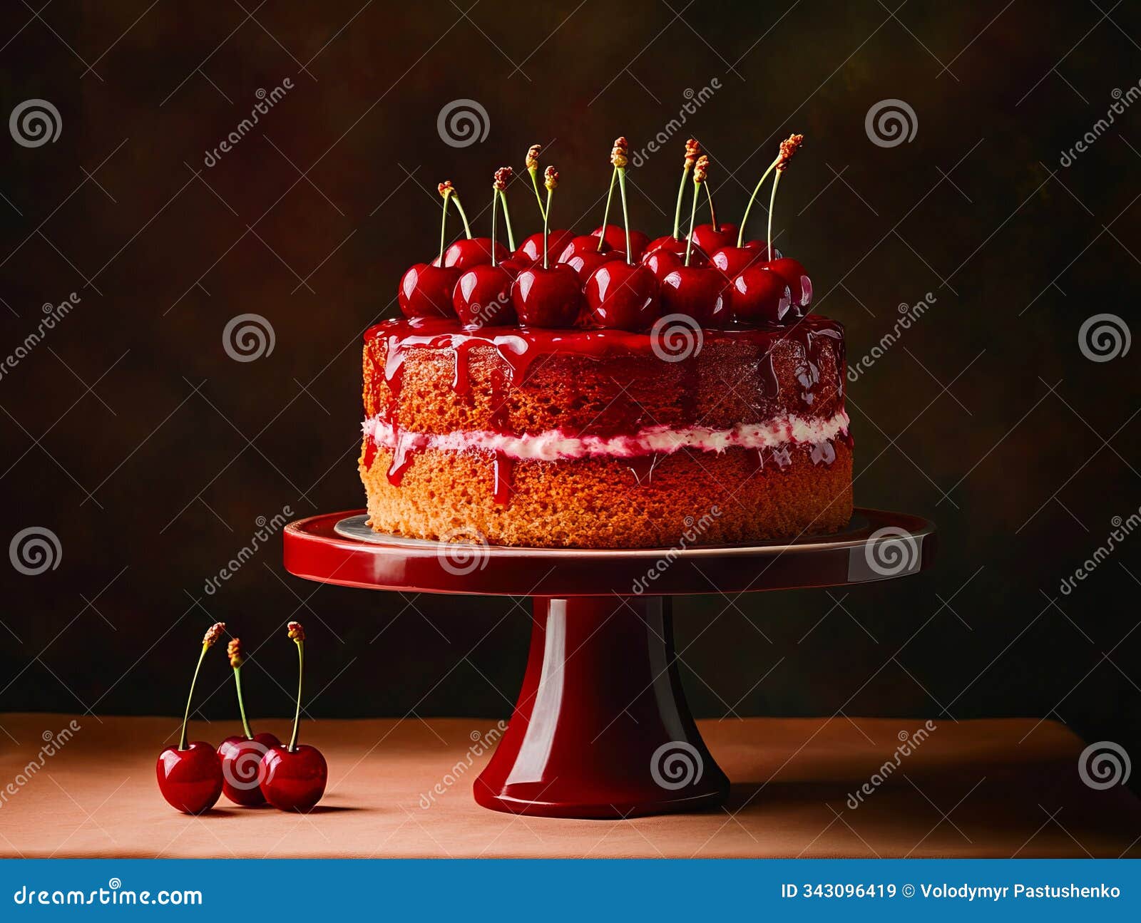 Tilted Cake Royalty-Free Stock Photo | CartoonDealer.com #533673