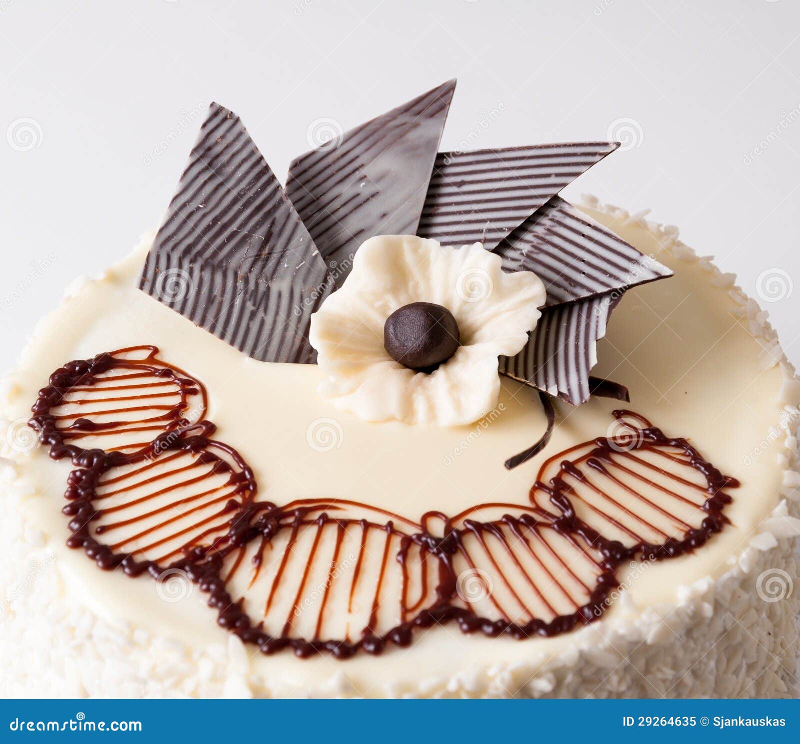 Cake closeup stock image. Image of creamy, festival, detail - 29264635